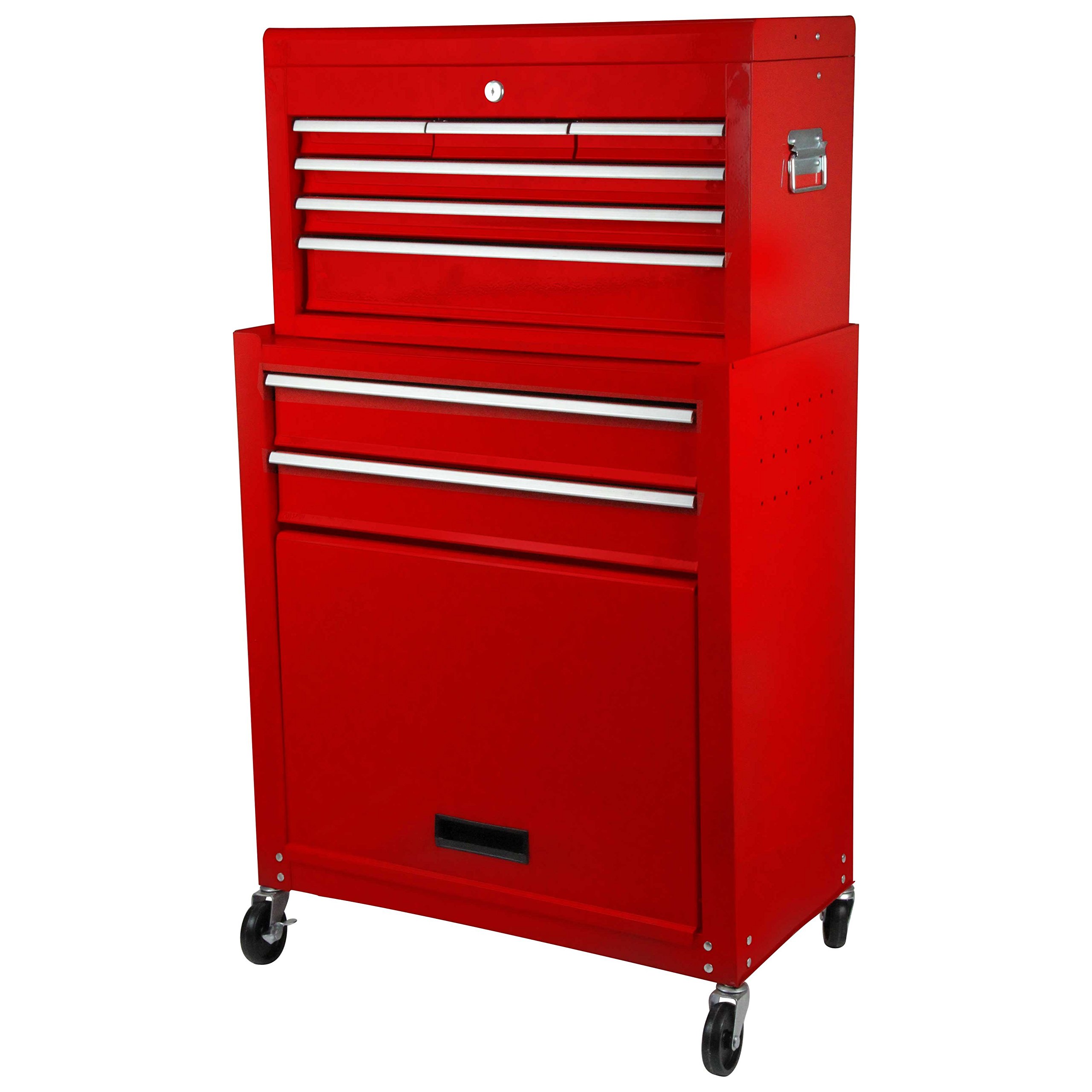 Amazon | イーバリュー(E-Value) チェスト&キャビネット レッド ETR108R | ツールチェスト