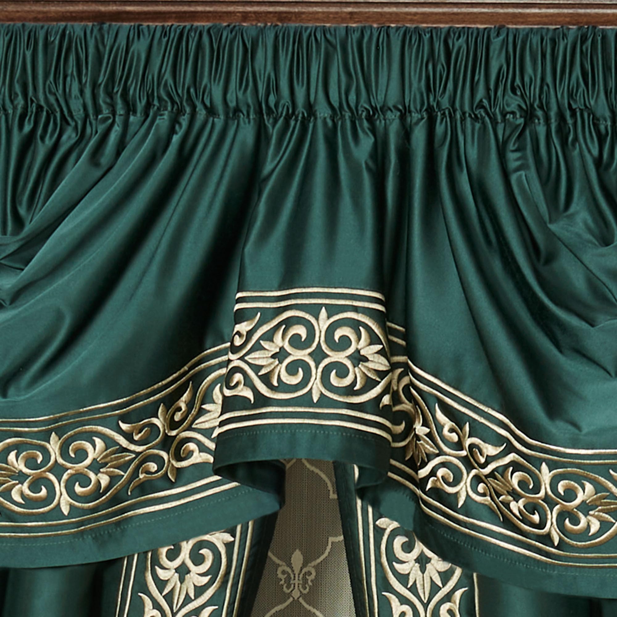 Luxury Touch Touch Of Class Versailles Luxury Window Treatment ...