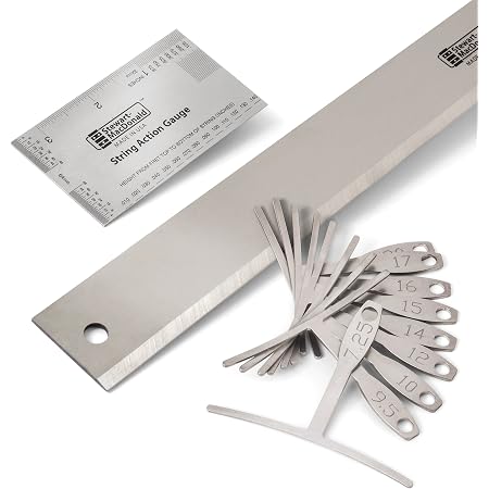 Amazon.com: StewMac Understring Radius Gauge Tool, Set of 9, Standard ...