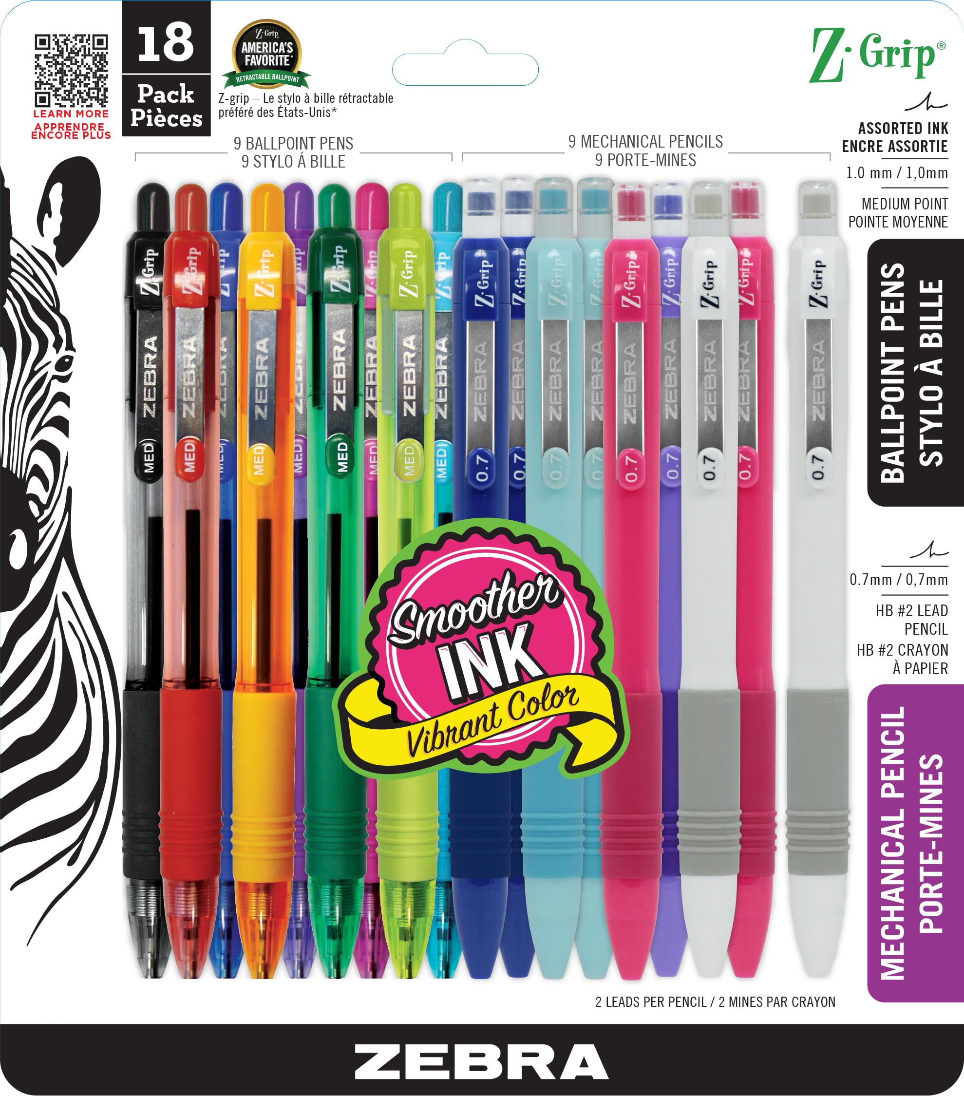 Snapklik.com : Pen Z-Grip Retractable Ballpoint Pen, Medium Point ...