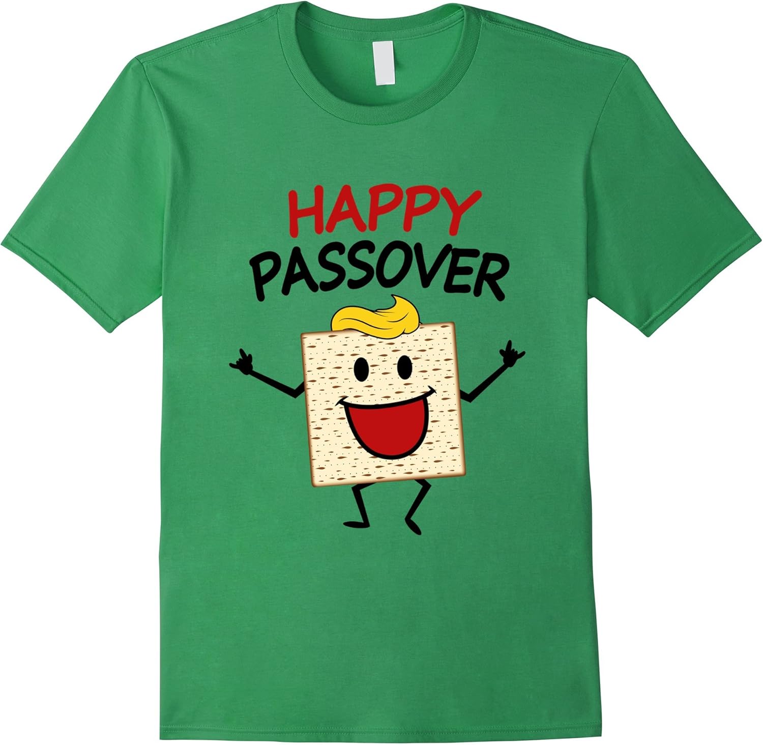 Amazon.com: Happy Passover Cute Matzah Dancing Funny Jewish T Shirt ...