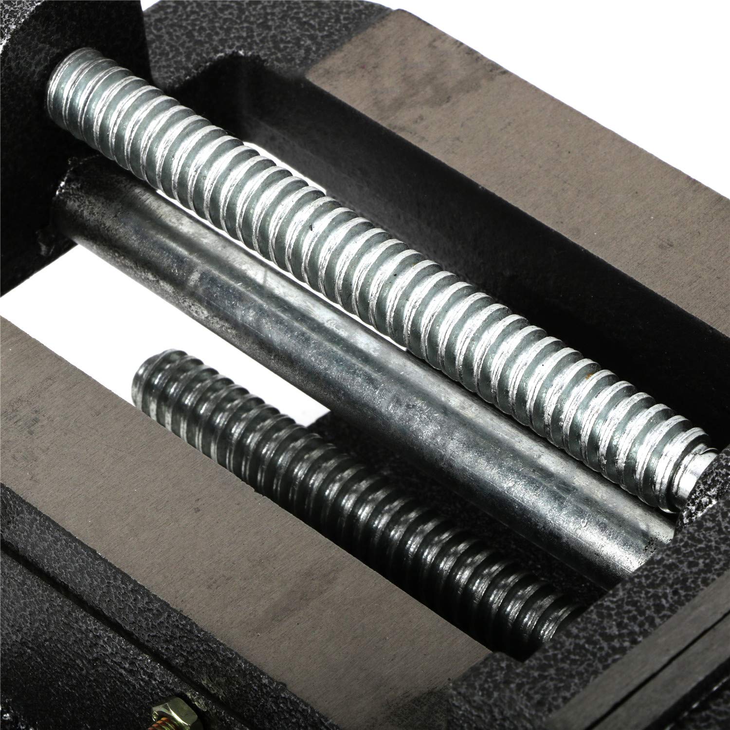 MYOYAY 6" Cross-Slide Drill Press Vise Heavy Duty Cast Iron 2 Way X-Y ...