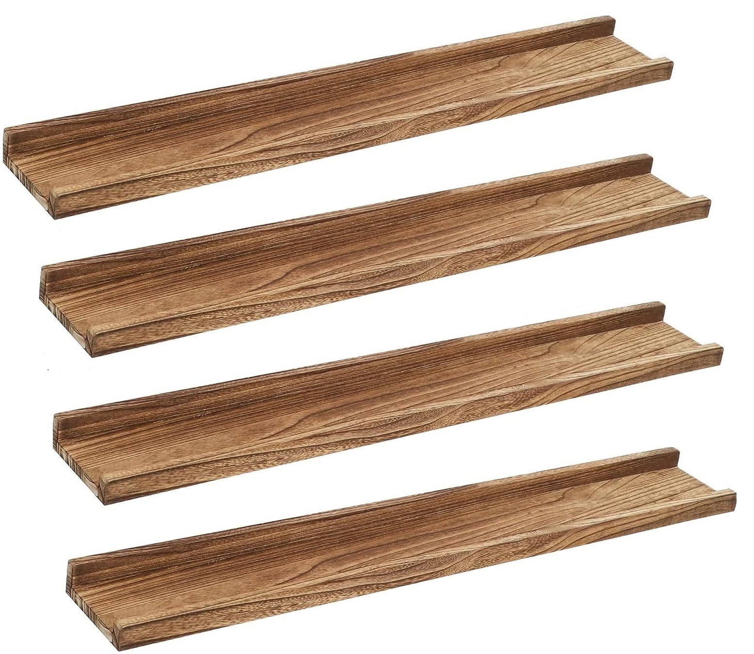 PHOENANCEE 91.5cm Picture Ledge Shelf with lip design radiator shelf ...