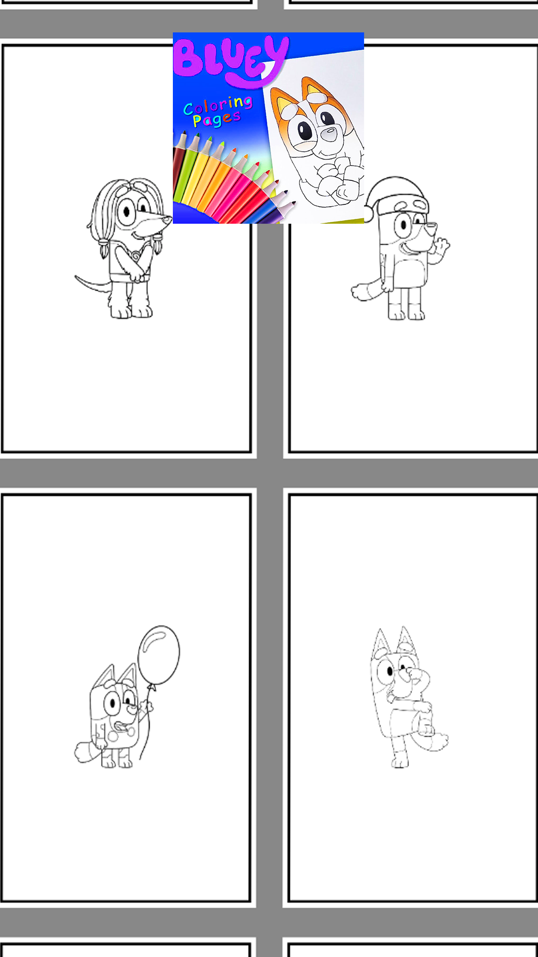 Bing vs bluey coloring Mods games - App on the Amazon Appstore