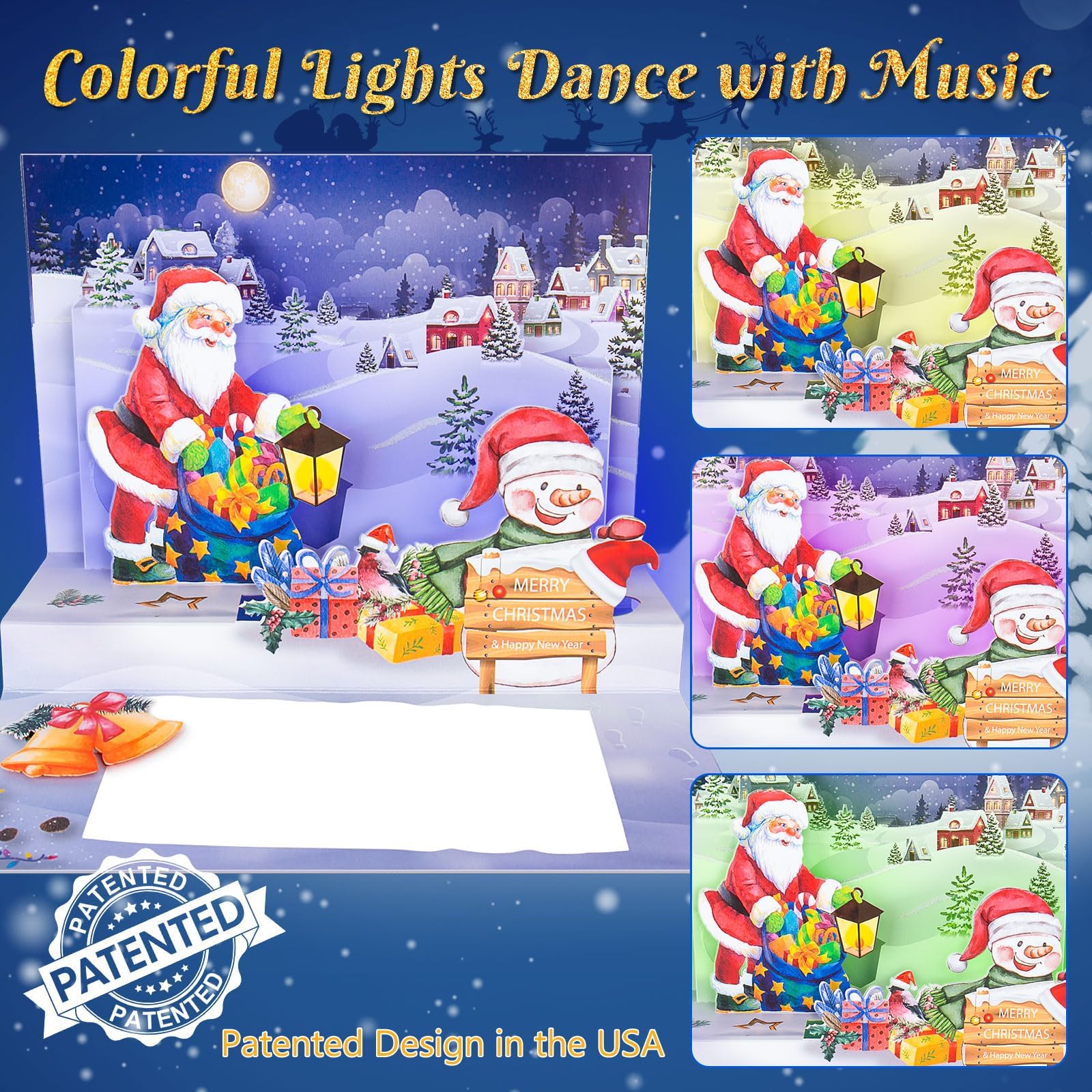Dancing Friday Christmas Greetings Theme Dance Christmas Card Etsy