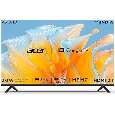 Acer 127 cm (50 inches) Advanced I Series 4K Ultra HD Smart LED Google ...