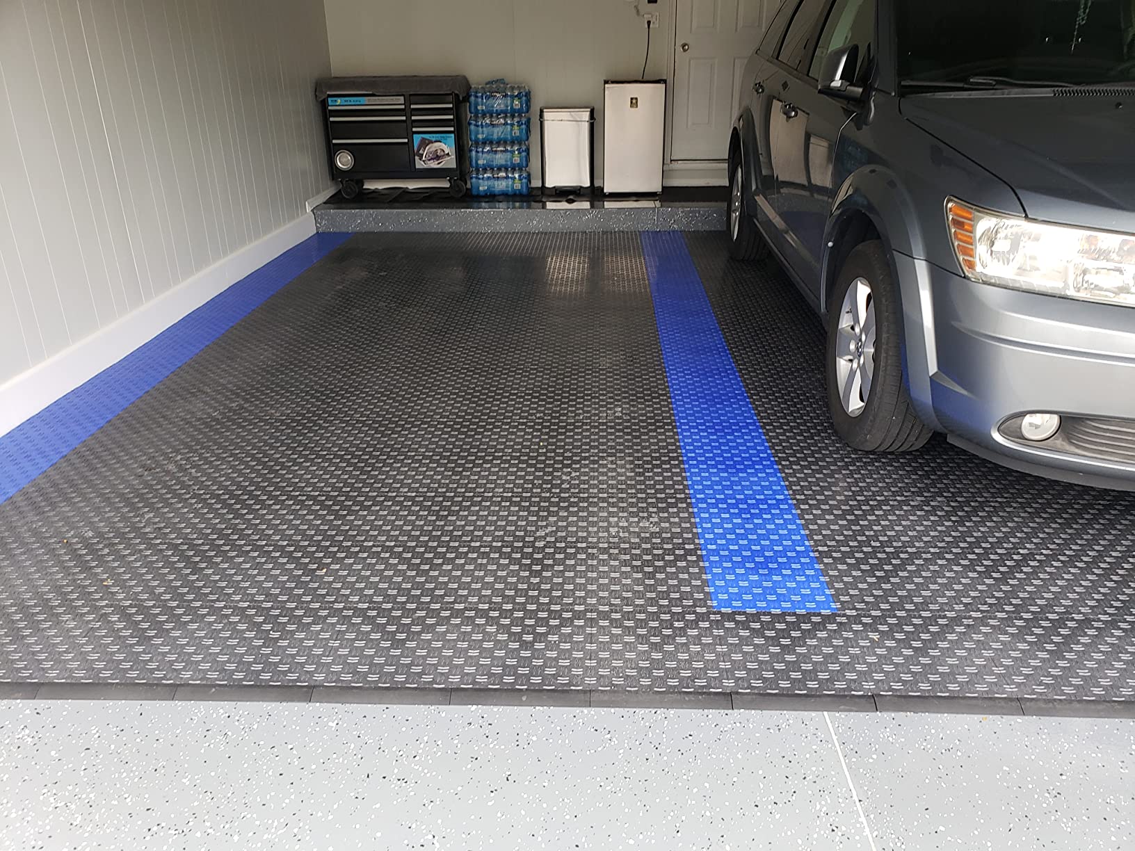 $27/mo - Finance Big Floors GarageTrac Diamond, Durable Copolymer ...