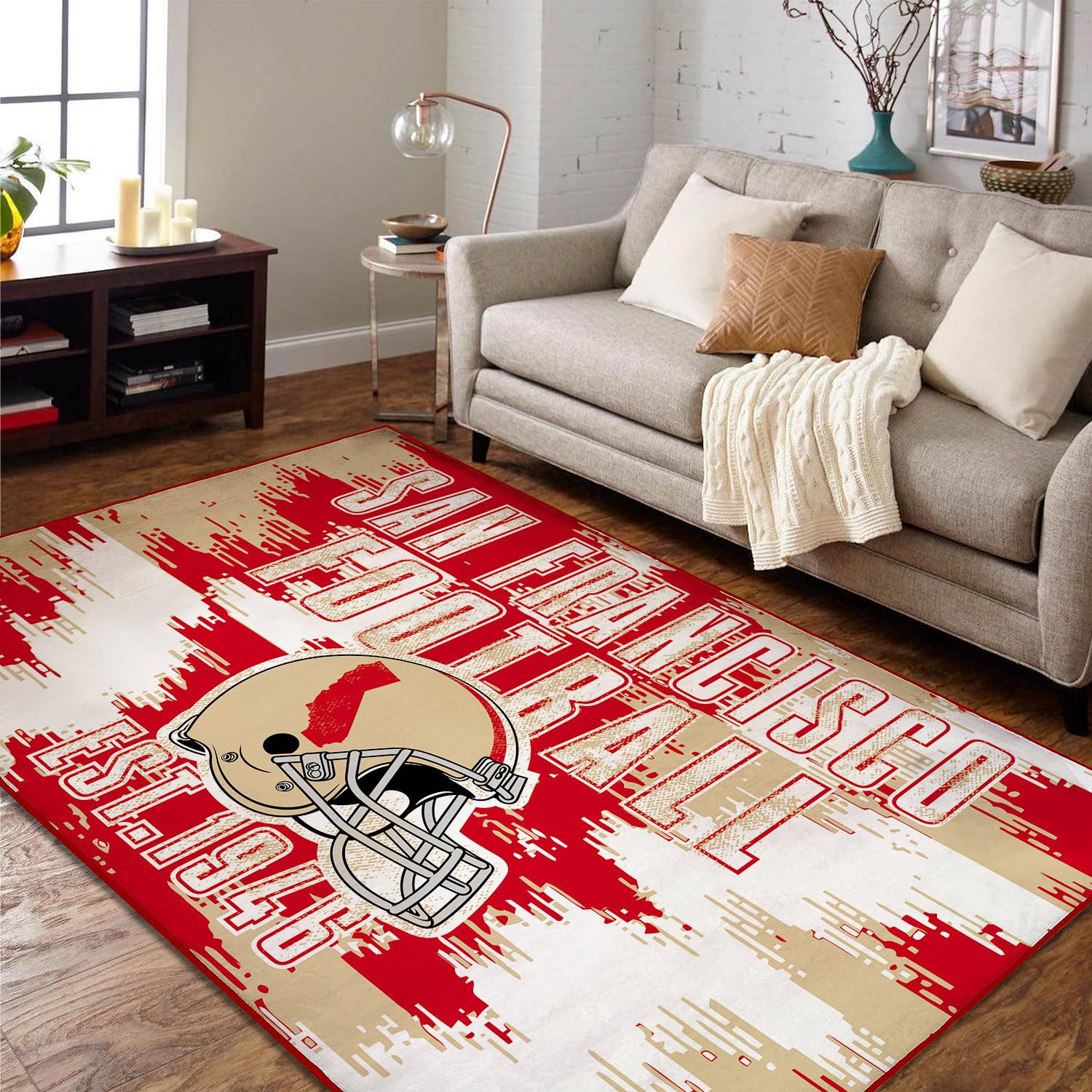 Amazon.com: YANGUMGUAN San Francisco Living Room Rug for Bedroom ...