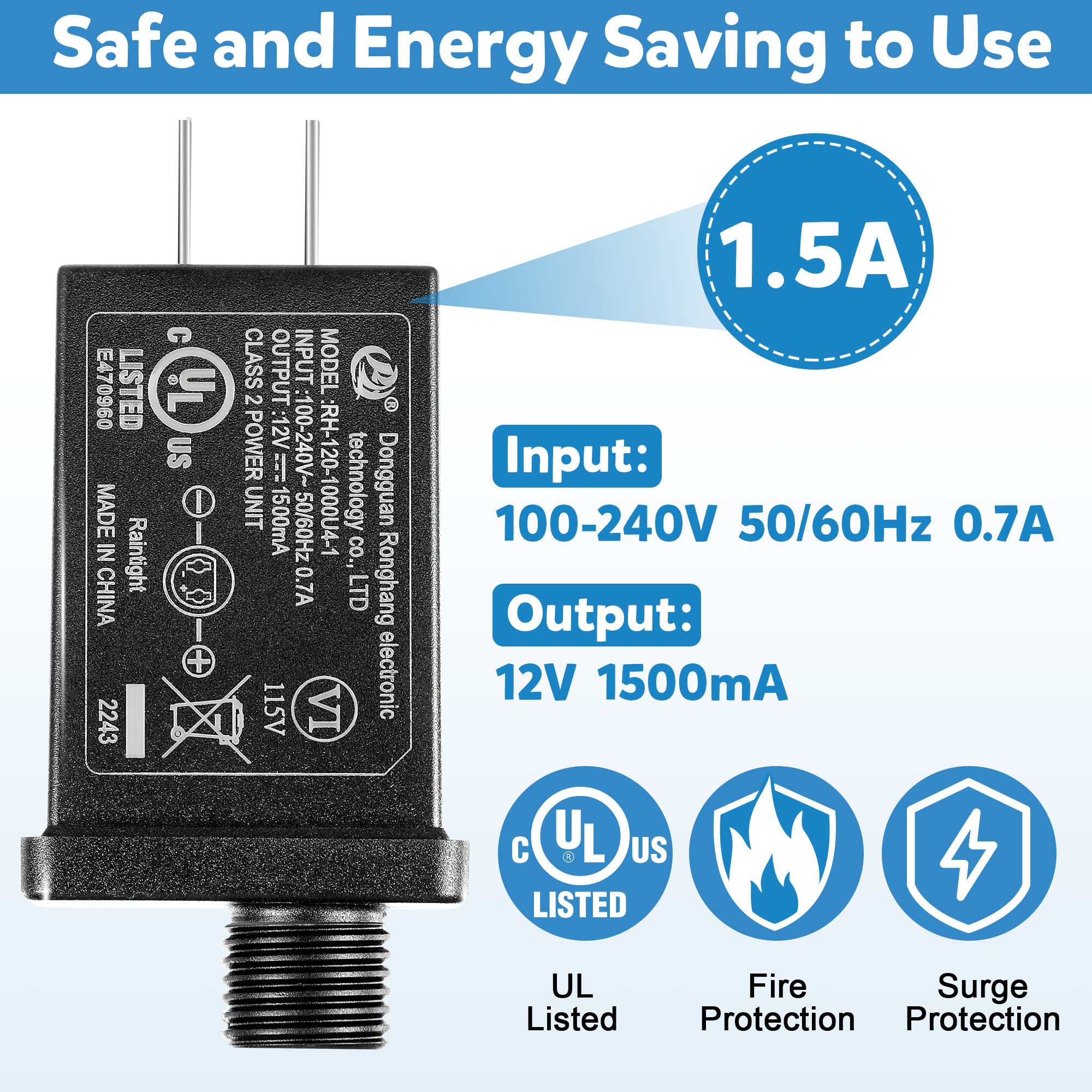 Snapklik.com : Replacement Yard Inflatable Adapter Power Supply Adaptor ...