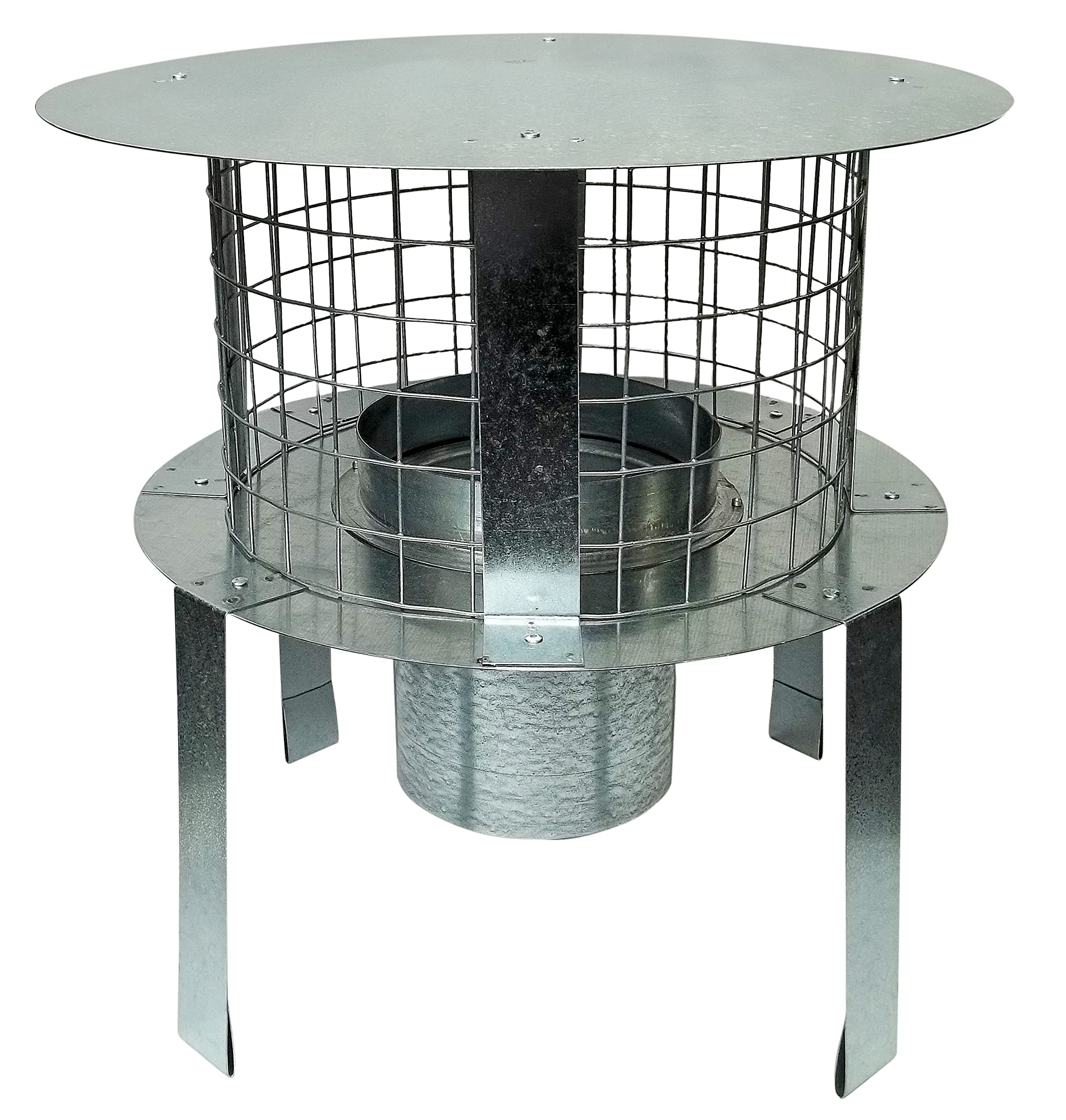 Chimney Pot Flexible Flue Liner Pot Hanging Cowl to Fit 5" Flexible ...