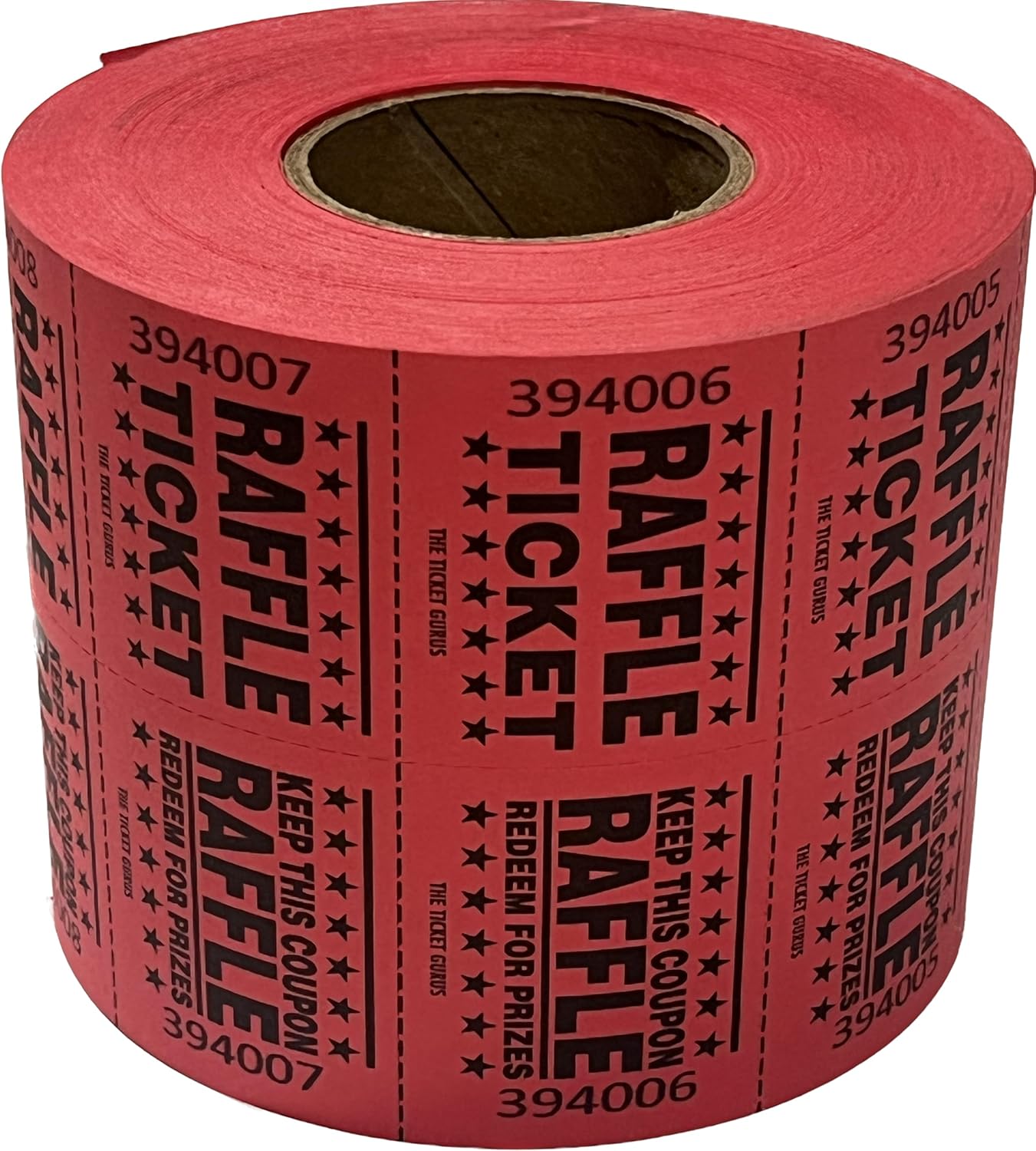 Amazon.com : The Ticket Gurus Raffle Marquee Raffle Tickets - 1000 ...