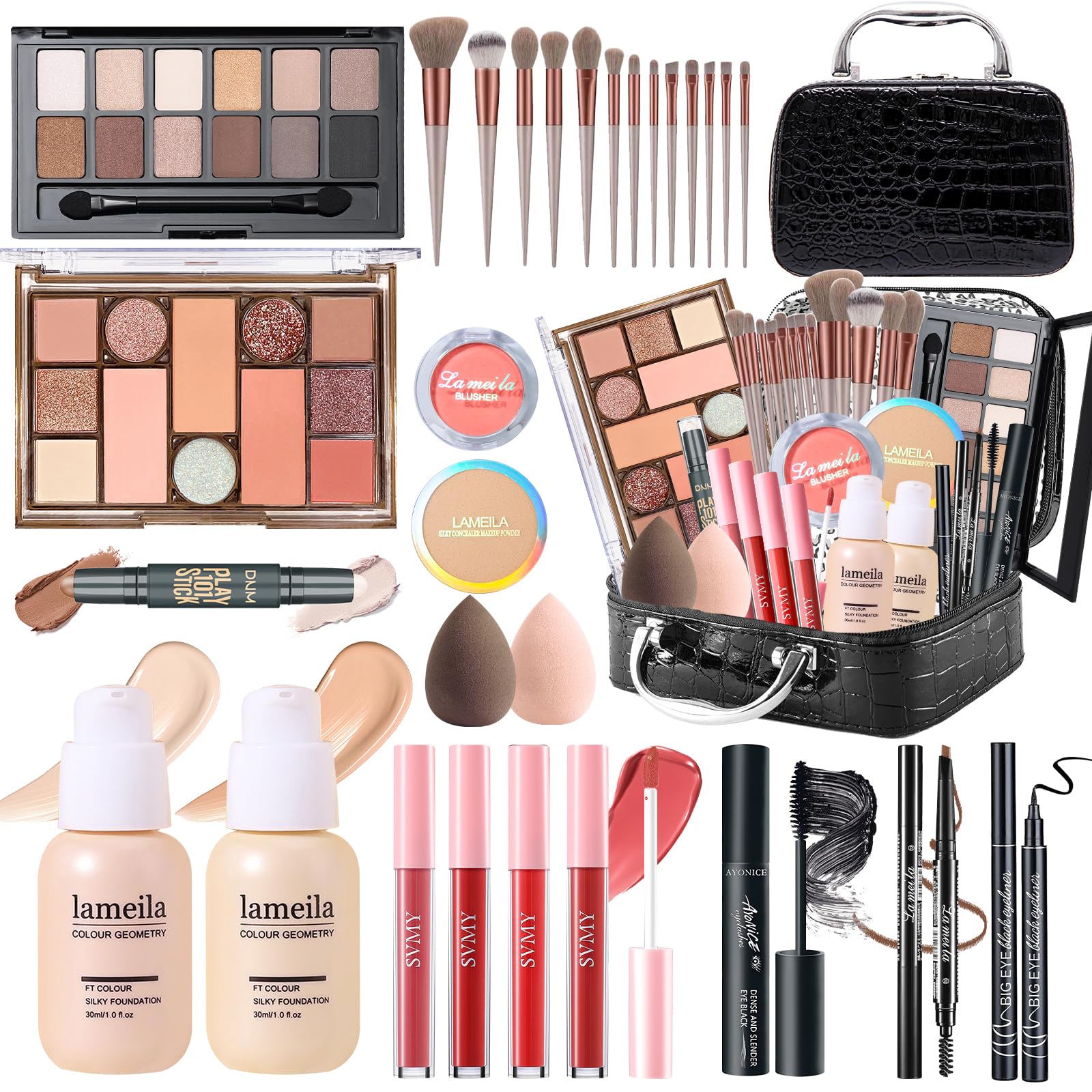 YBUETE Makeup Set, Makeup Kit for Women and Girls, Make Up Set Full Kit ...