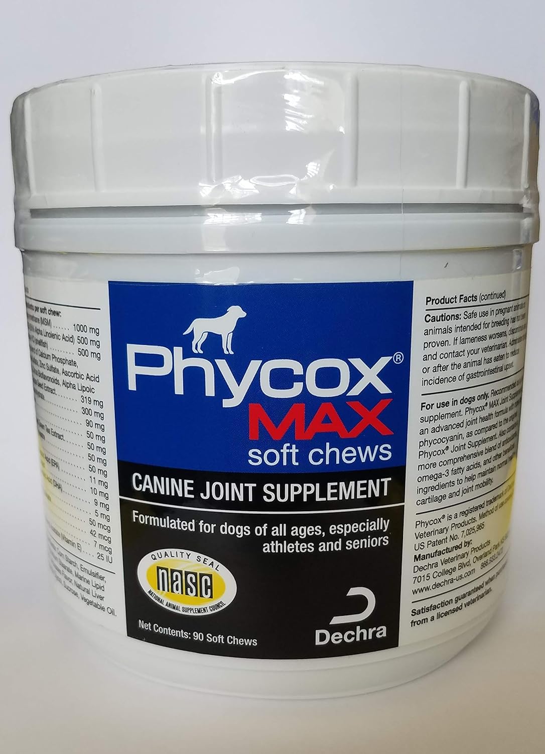 Amazon.com : Phycox MAX Soft Chews for Dogs, 90 count : Pet Supplements ...