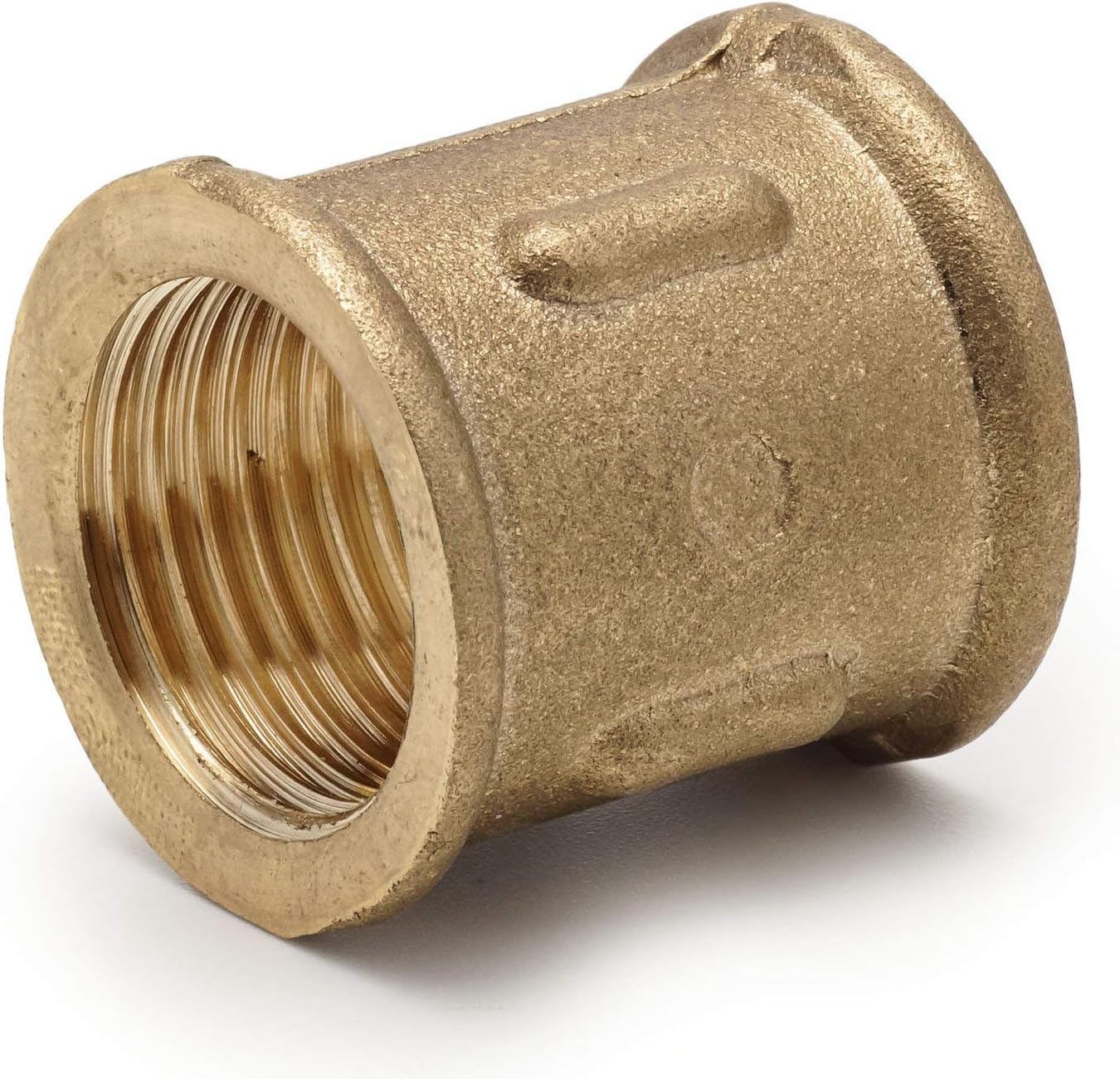 Amazon.com: Coupling 1/2" Female Brass Connector 1/2 inch Coupling ...