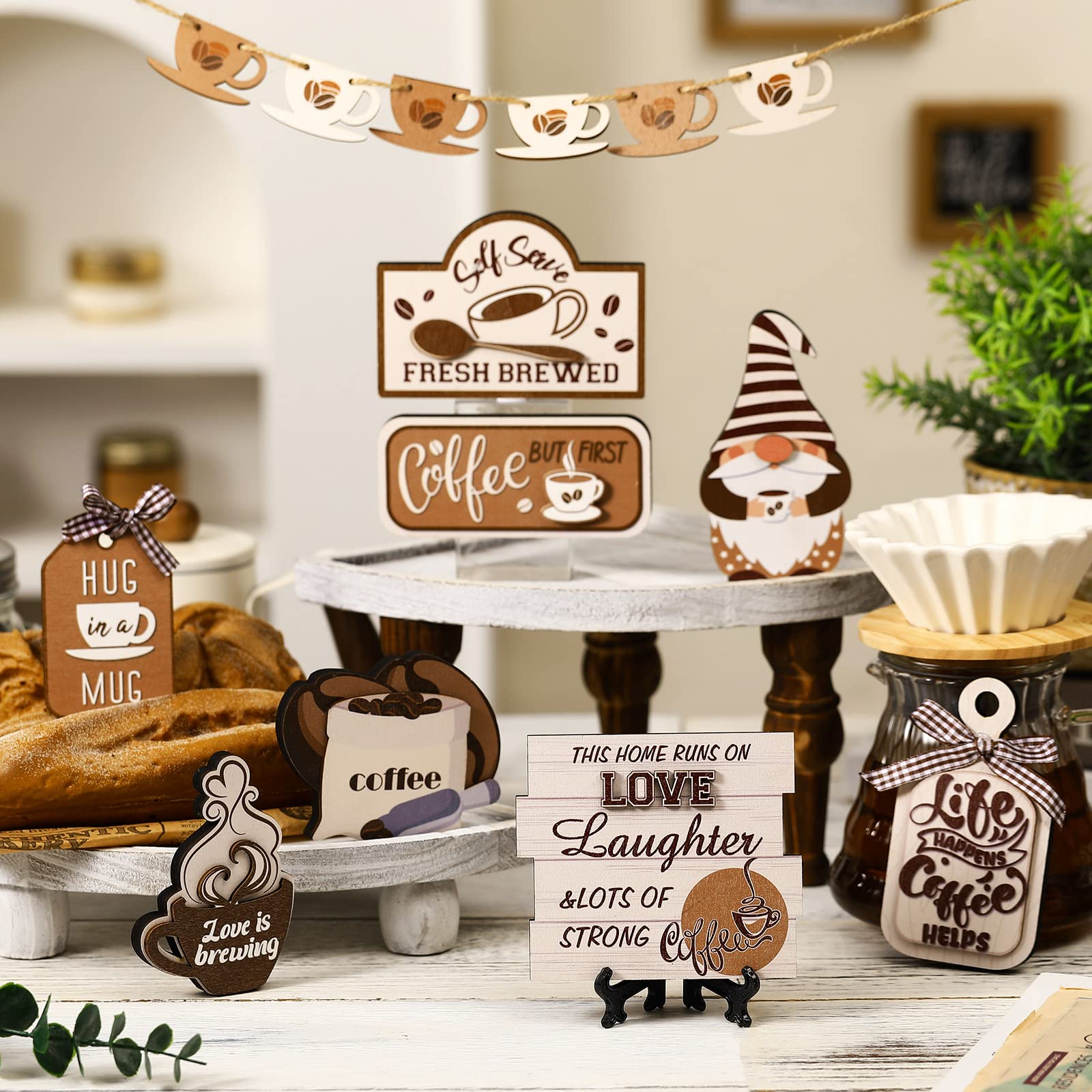 Coffee Themed Decorating Ideas 30 Pieces Coffee Balloons, 6 Different