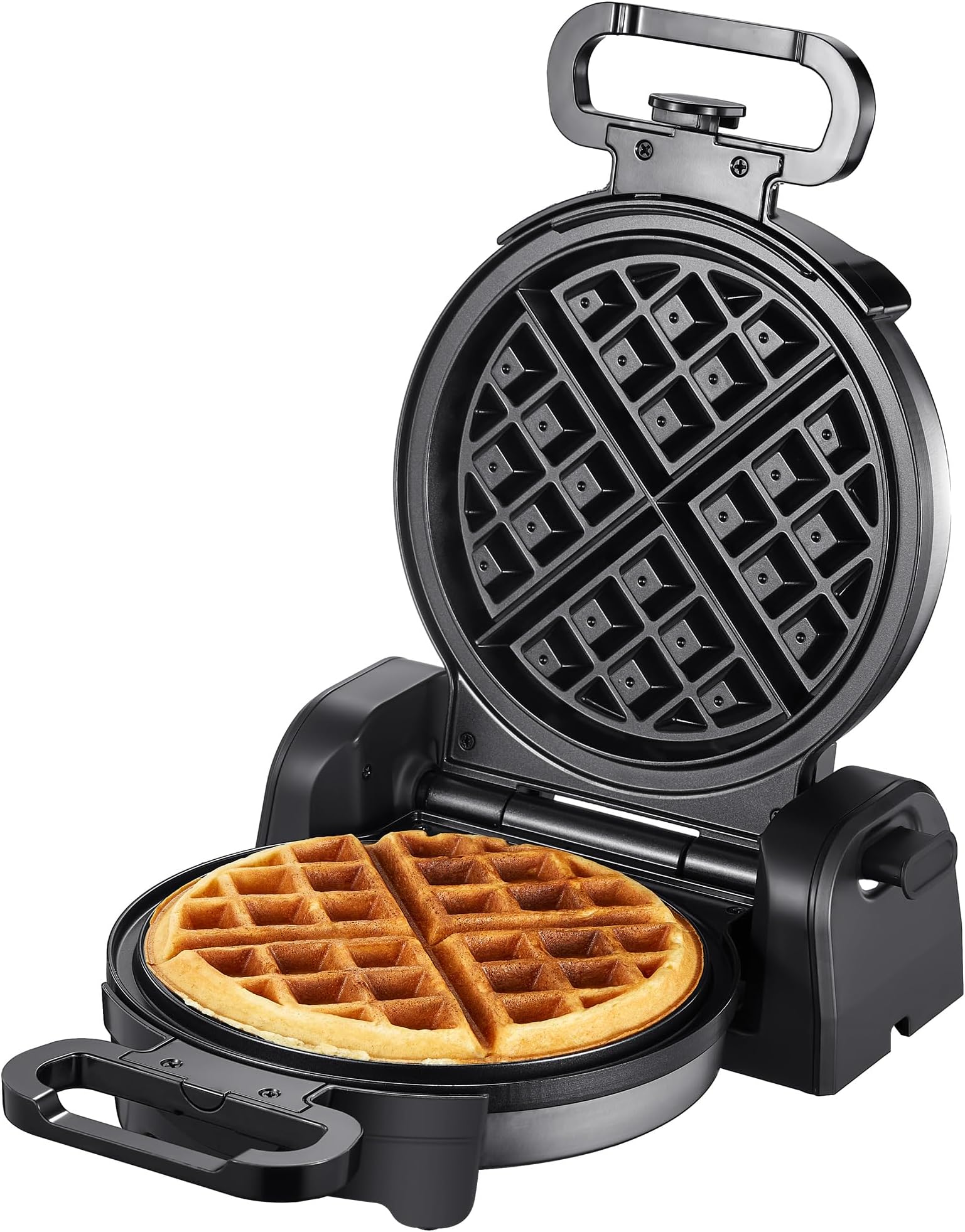 Amazon.com: Chefman Rotating Belgian Waffle Maker, 180° Flip Iron w ...