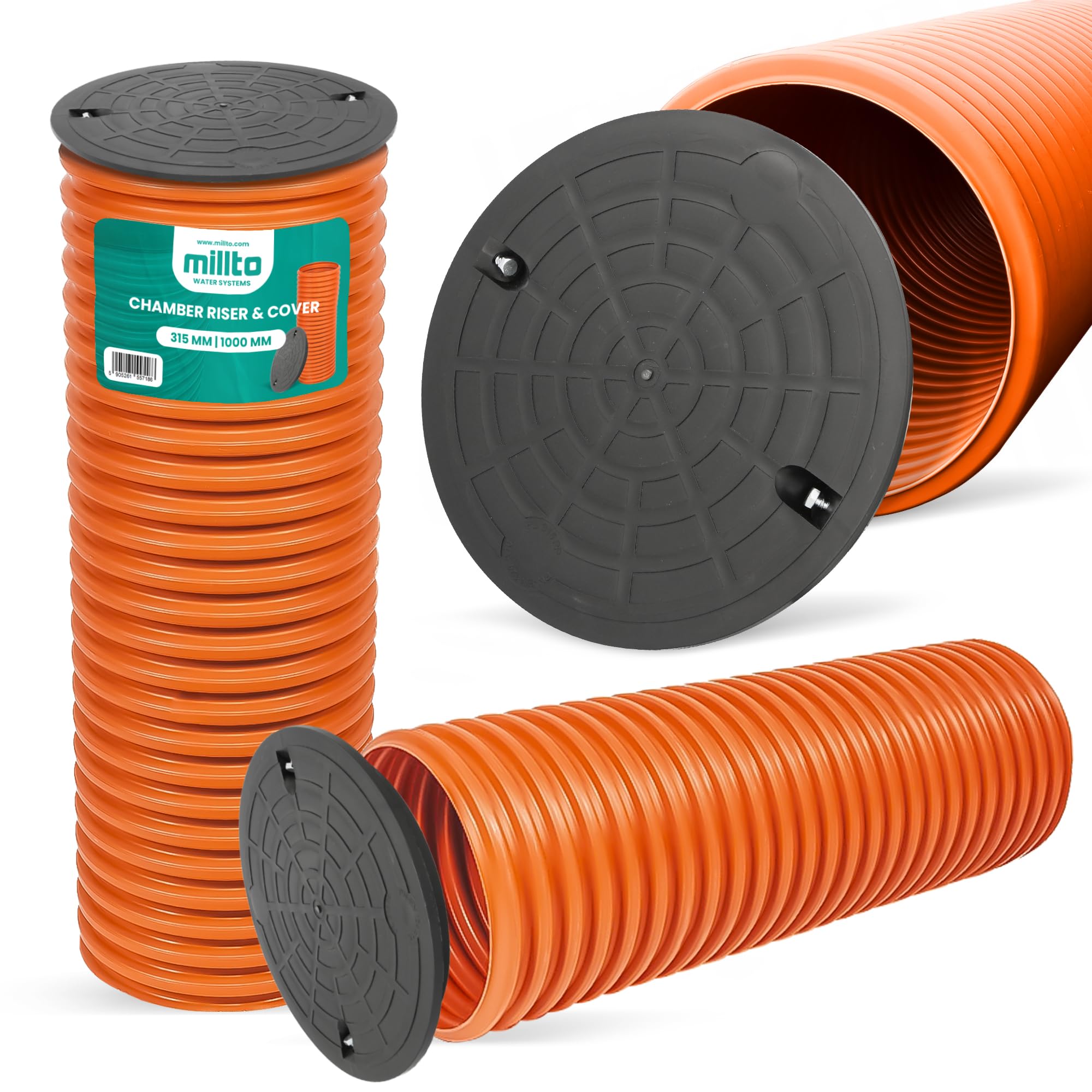 Mancor Large Corrugated Drain Pipe Covers Manhole Cover Sizes For