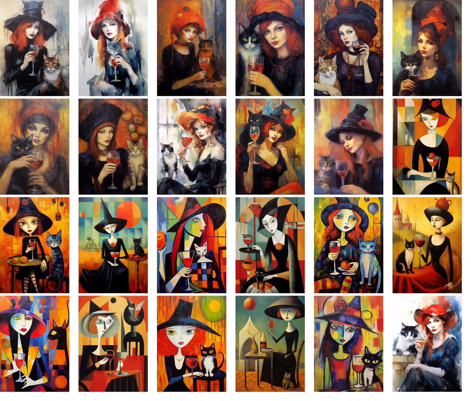 Snapklik.com : PIXILUV Vintage Postcards (24 Pcs 4"x6" Each) Incredible ...