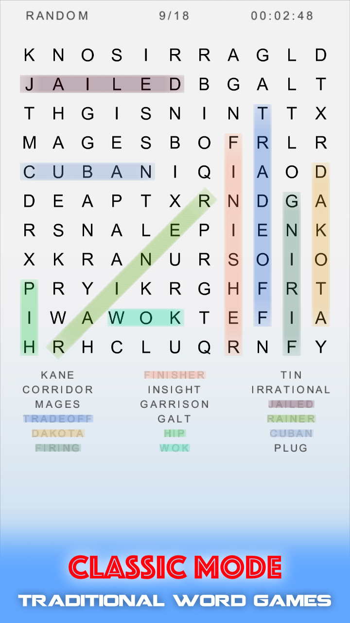 Word Search Puzzles : Classic Word Searches For Everyone:Amazon.de ...