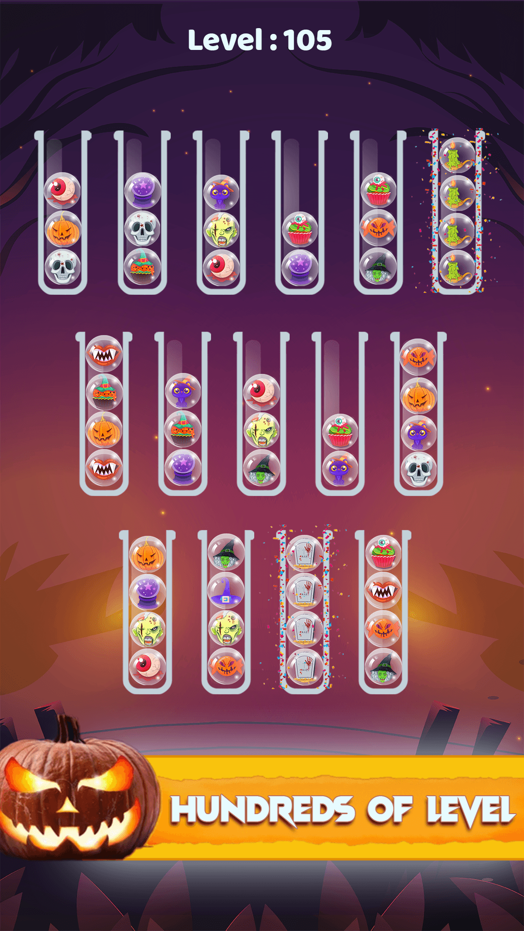 Halloween Sort Color Puzzle Game - App on Amazon Appstore