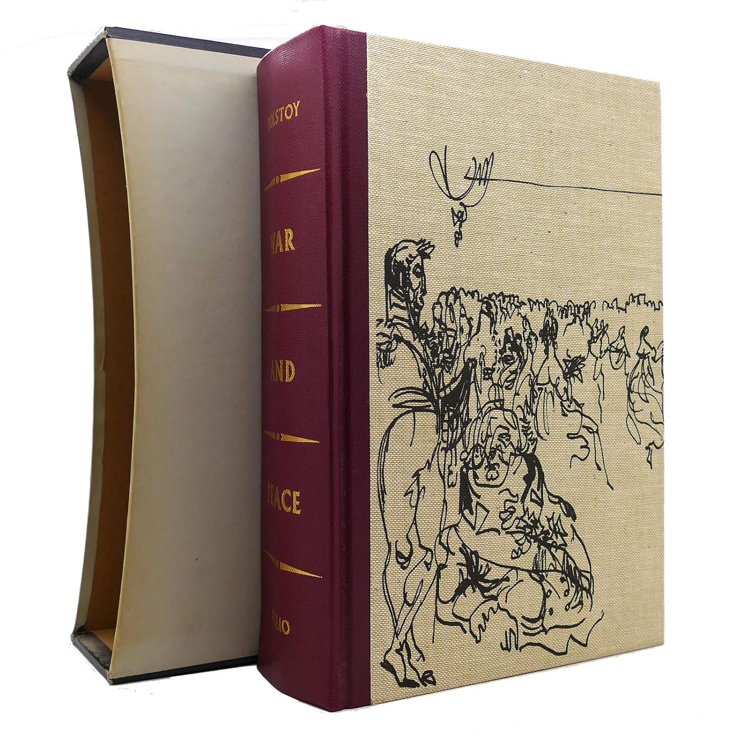 WAR AND PEACE Folio Society: Tolstoy, Leo; Edmonds, Rosemary ...