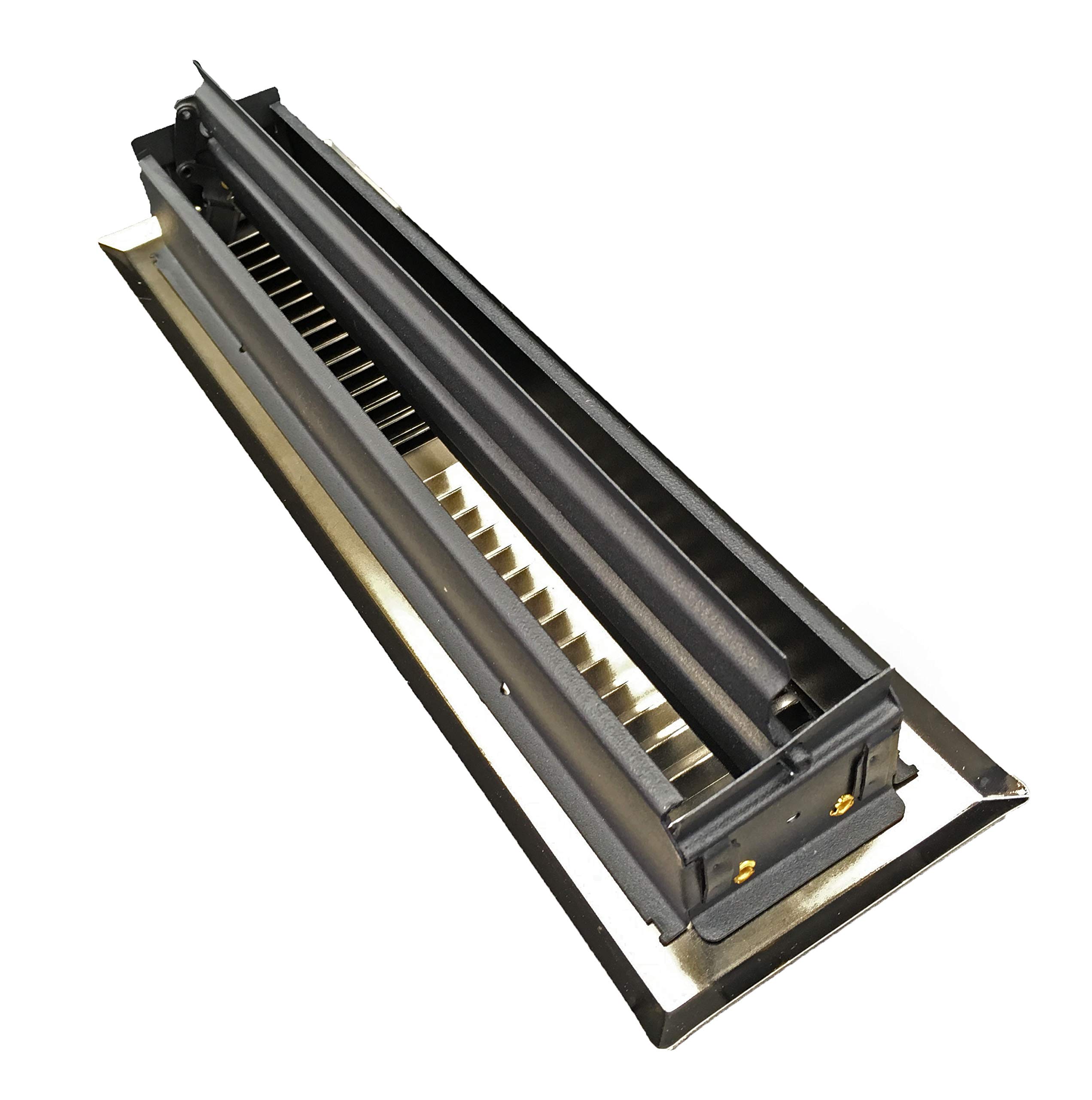 Snapklik.com : HVAC Premium 2" X 10" Modern Floor Register Grille