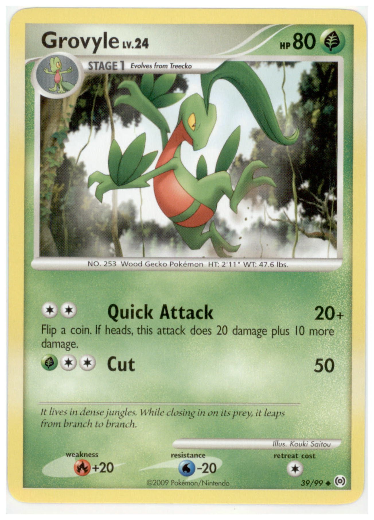 Grovyle And Meganium