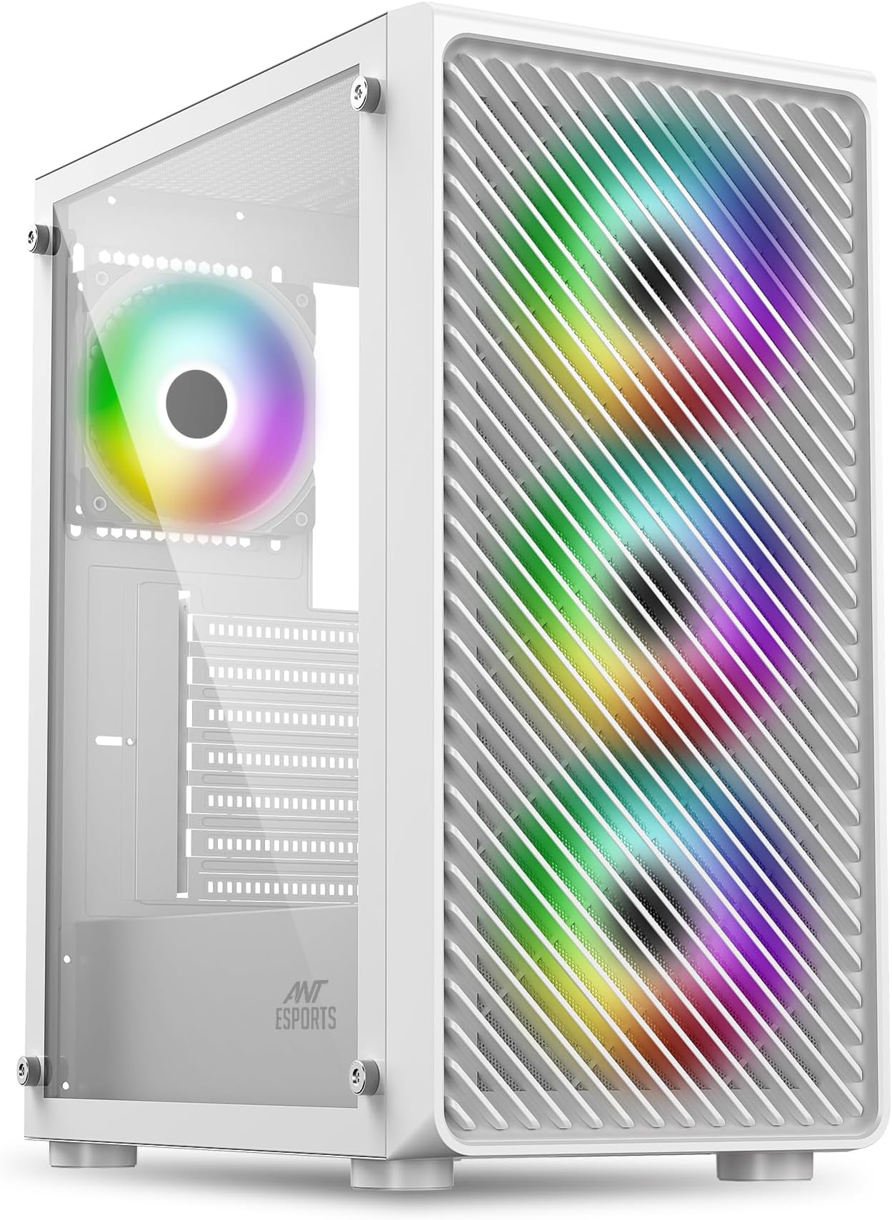 Amazon.in: Buy Ant Esports 211 Air Mid-Tower Computer Case I Gaming ...