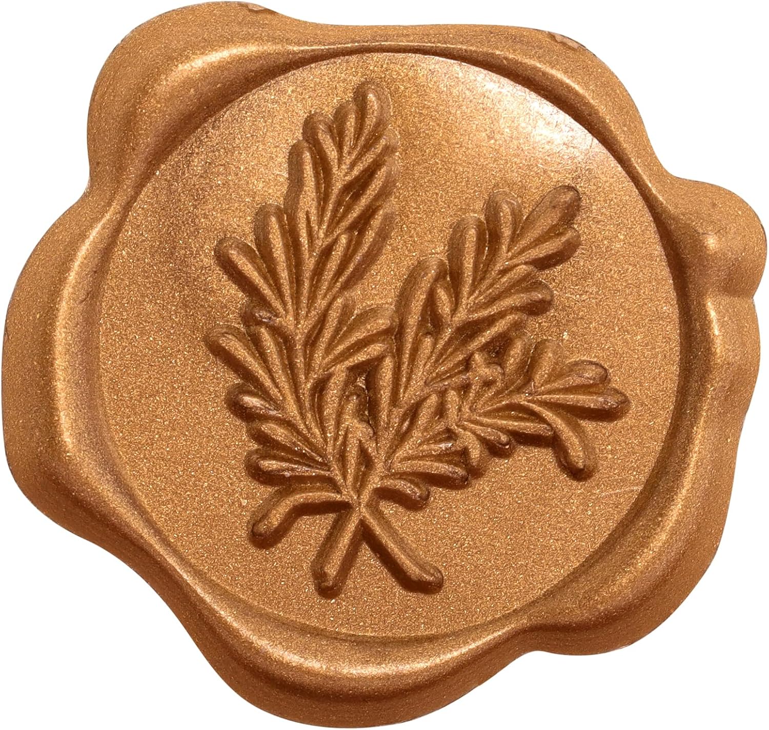 Amazon.com: Heliltd 50pcs Bronze Wax Seal Sticker Self Adhesive Wax ...
