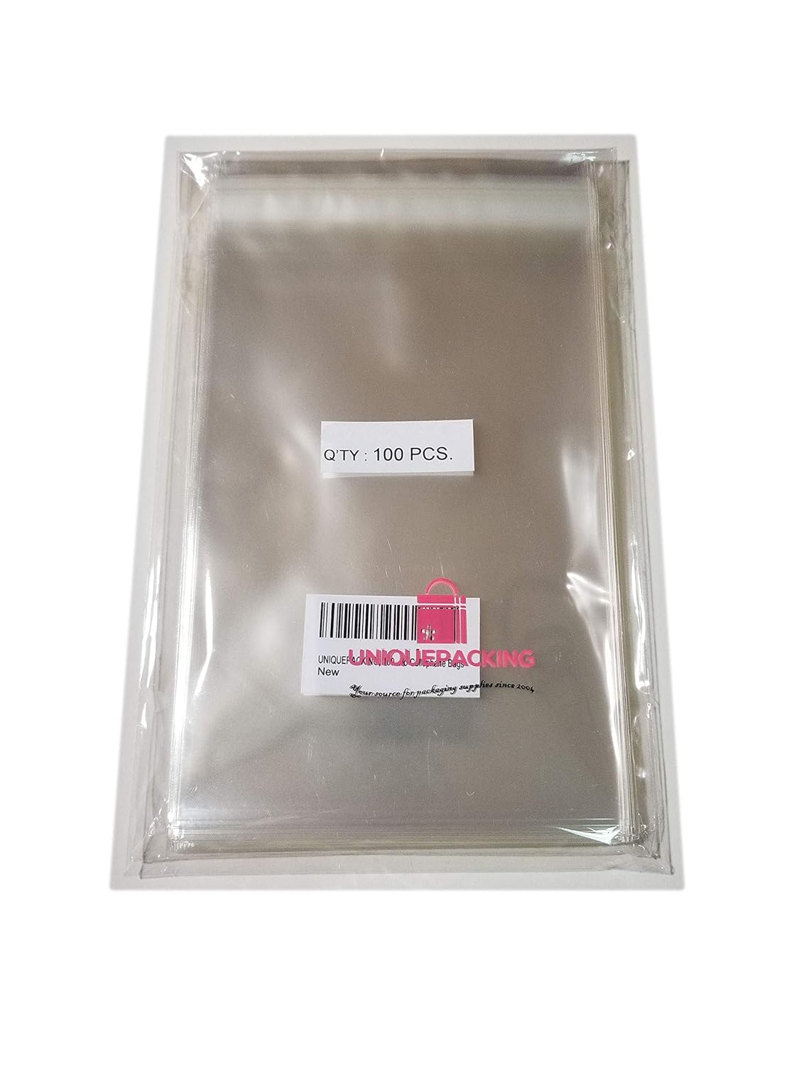 500 Pcs 4 5 8 X 5 3 4 Crystal Clear A2 Card Resealable Cello 500-pcs-4-5-8-x-5-3-4-crystal-clear-a2-card-resealable-cello