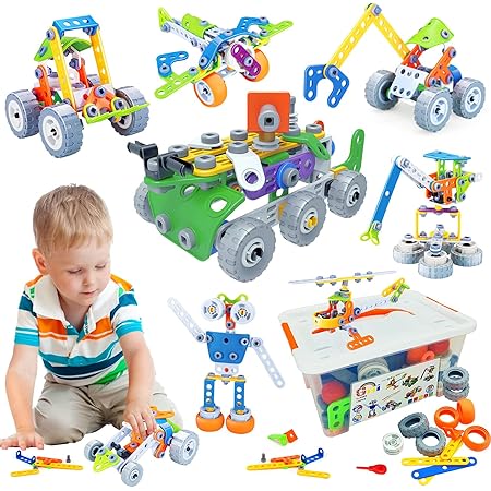 VATOS Building Toys 552 PCS Educational Construction Engineering Toys ...