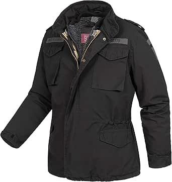 Surplus M65 Regiment Jacket Black at Amazon Men’s Clothing store