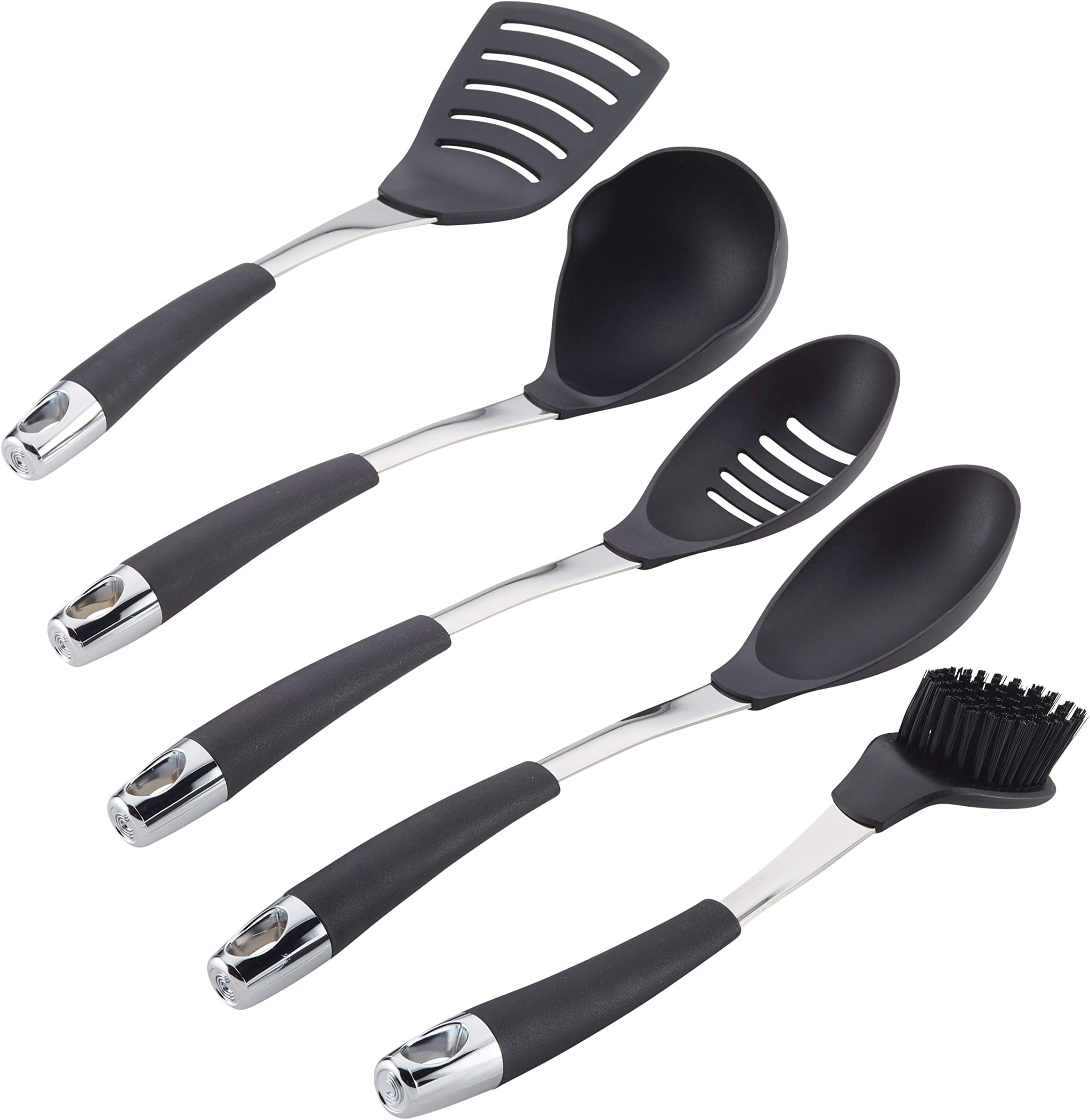 Amazon.com: Circulon Harmony Utensil Kitchen Cooking Tools Set, 5 Piece ...