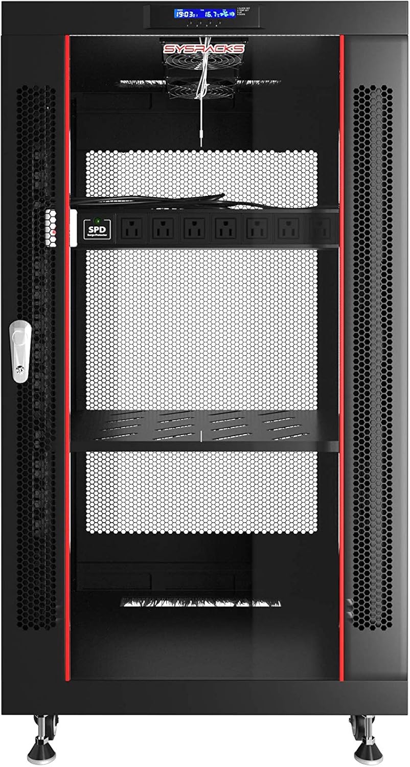 Sysracks 35-inch Deep Server Rack Cabinet It Australia | Ubuy