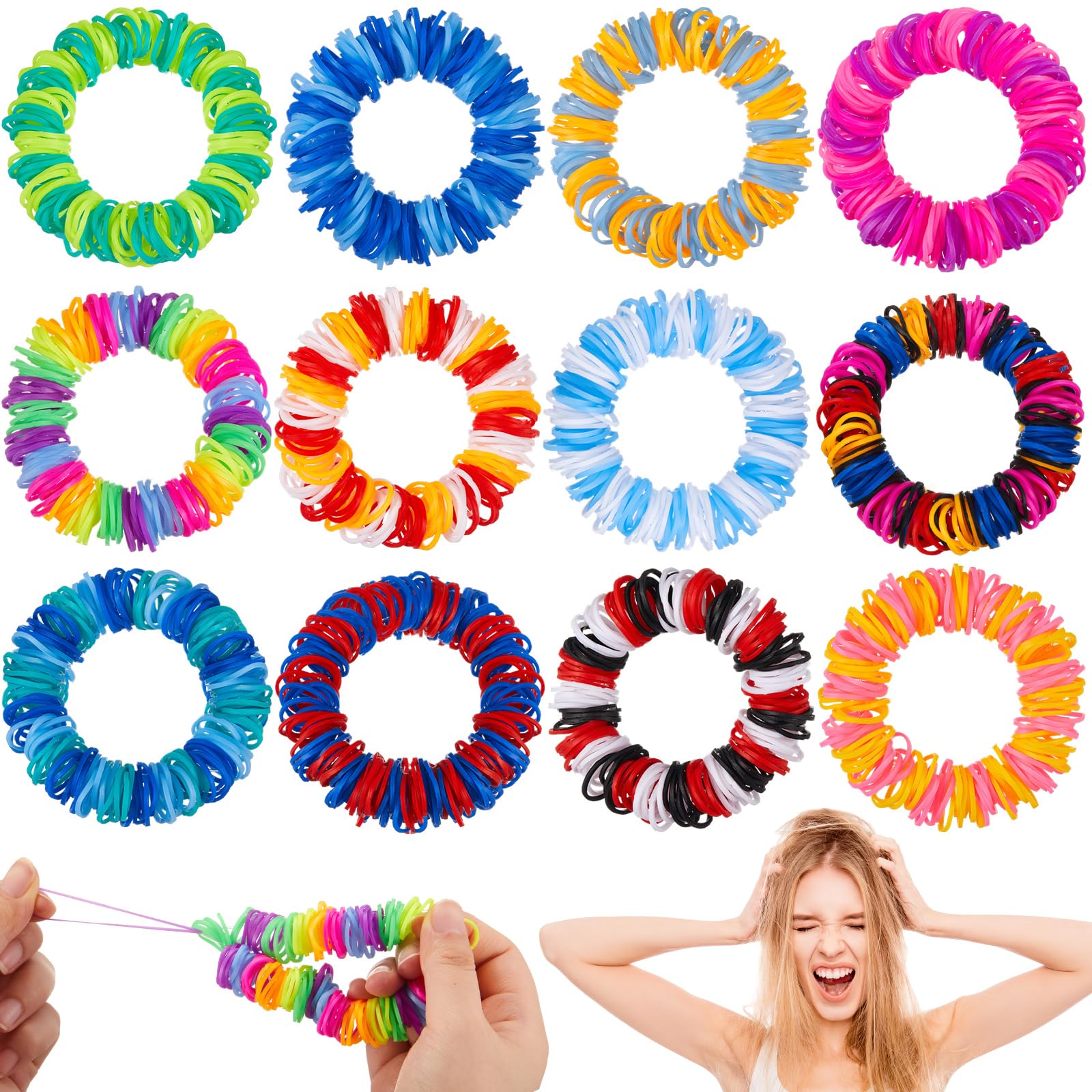 Snapklik.com : 12 Pack Skin Picking Fidget Toys Trichotillomania Fidget ...