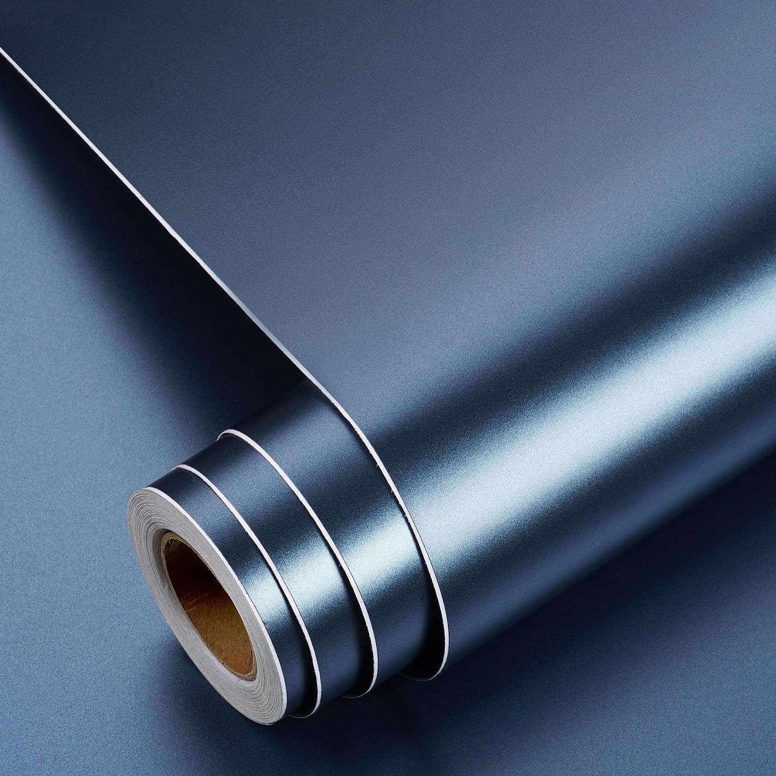 Amazon.com: Yenhome 30"X200" Blue Stainless Steel Contact Paper Peel ...