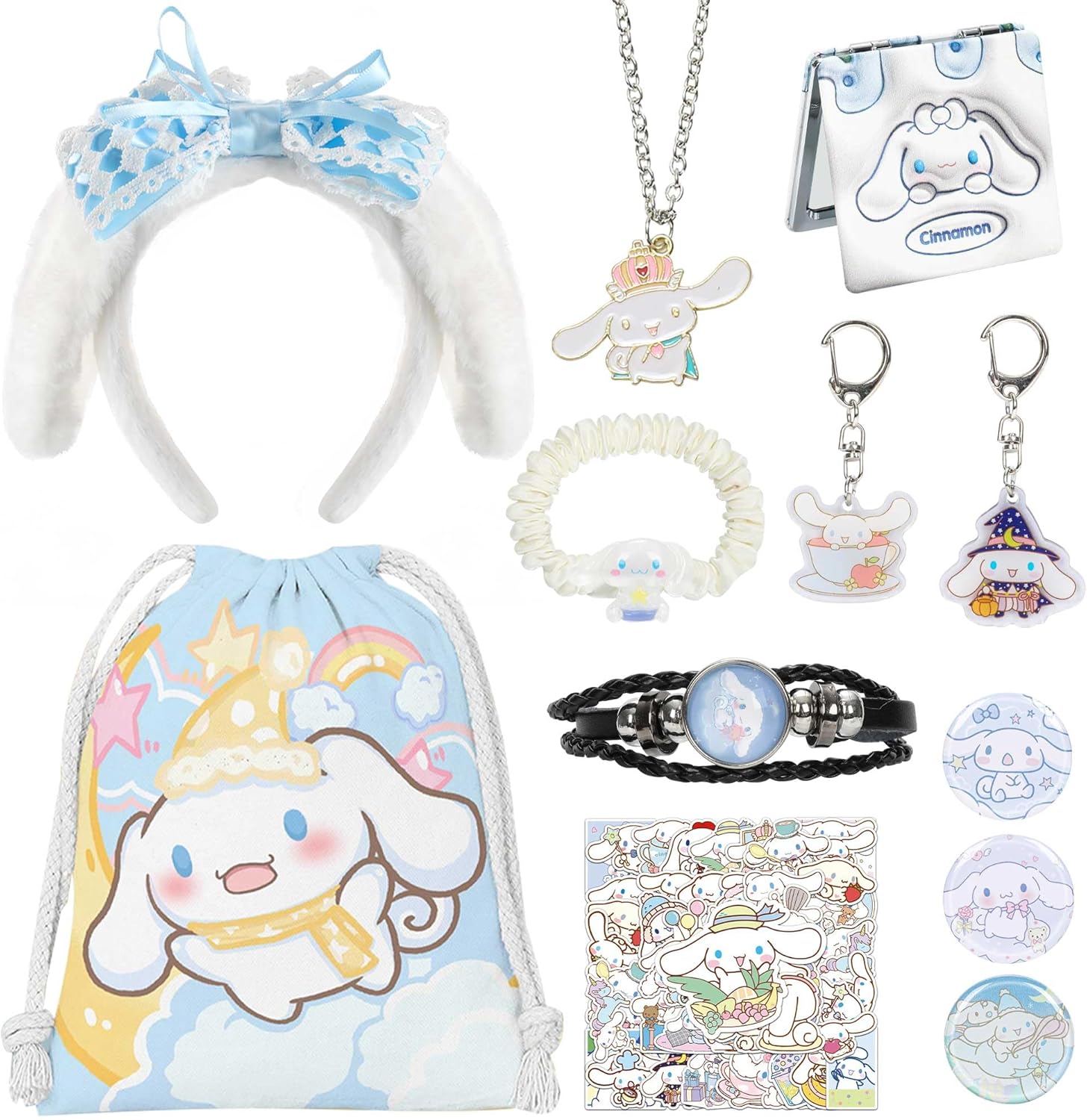 Amazon.com: Cinnamoro Accessories Birthday Gift Set - Kawaii Cinnamoro ...