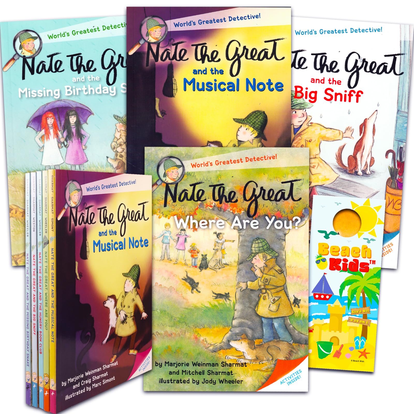 Nate the Great Story Book Set - Bundle with 4 Nate the Great Storybooks ...