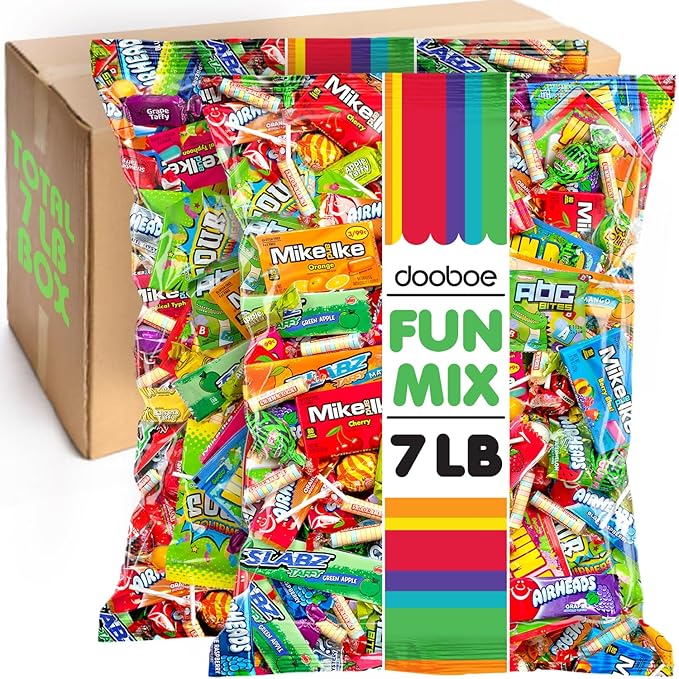 Amazon.com : Bulk Individually Wrapped Candy Variety Pack – 7 Pounds ...