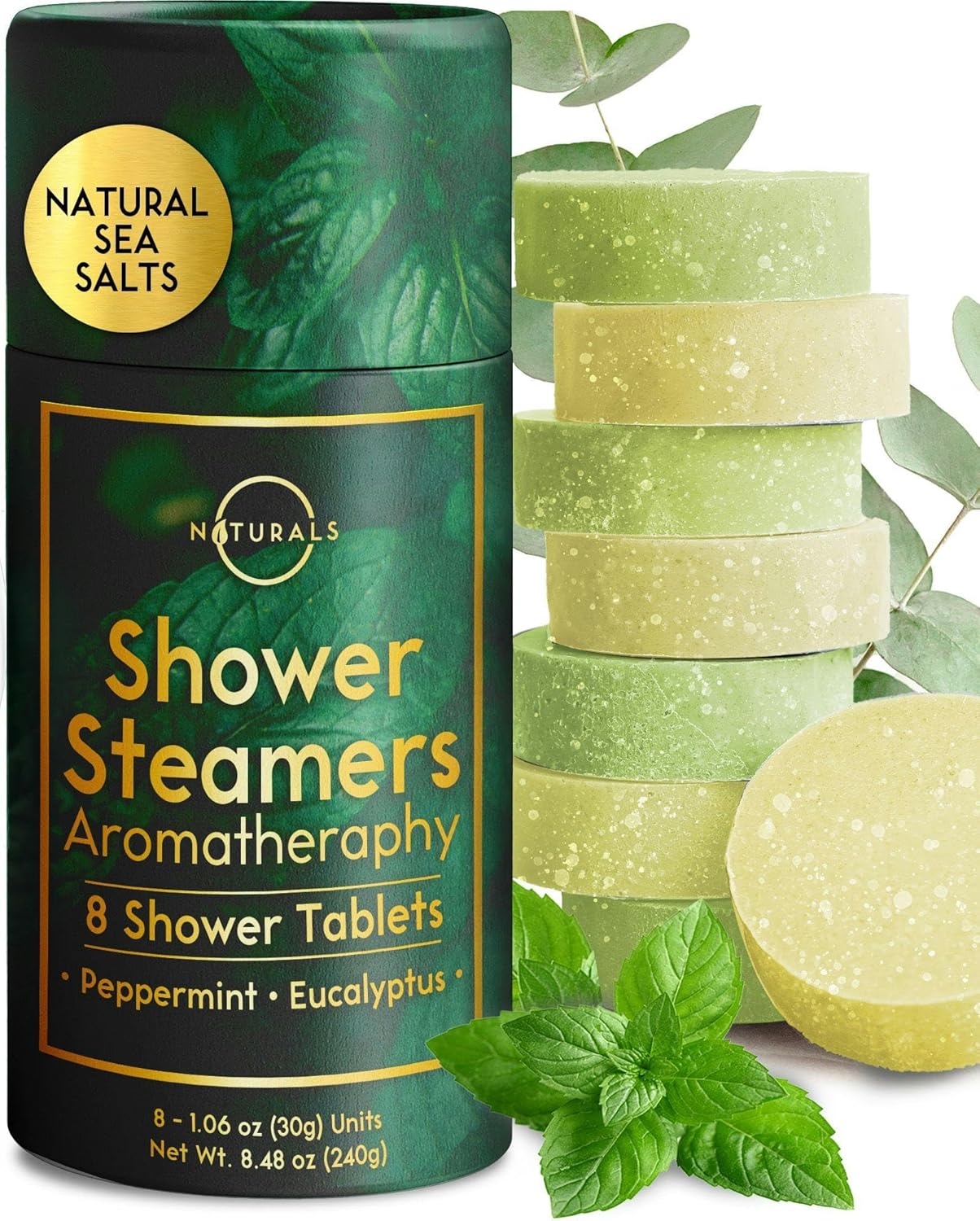 Amazon.com: 8-Pcs Shower Steamers Aromatherapy - Eucalyptus for Shower ...