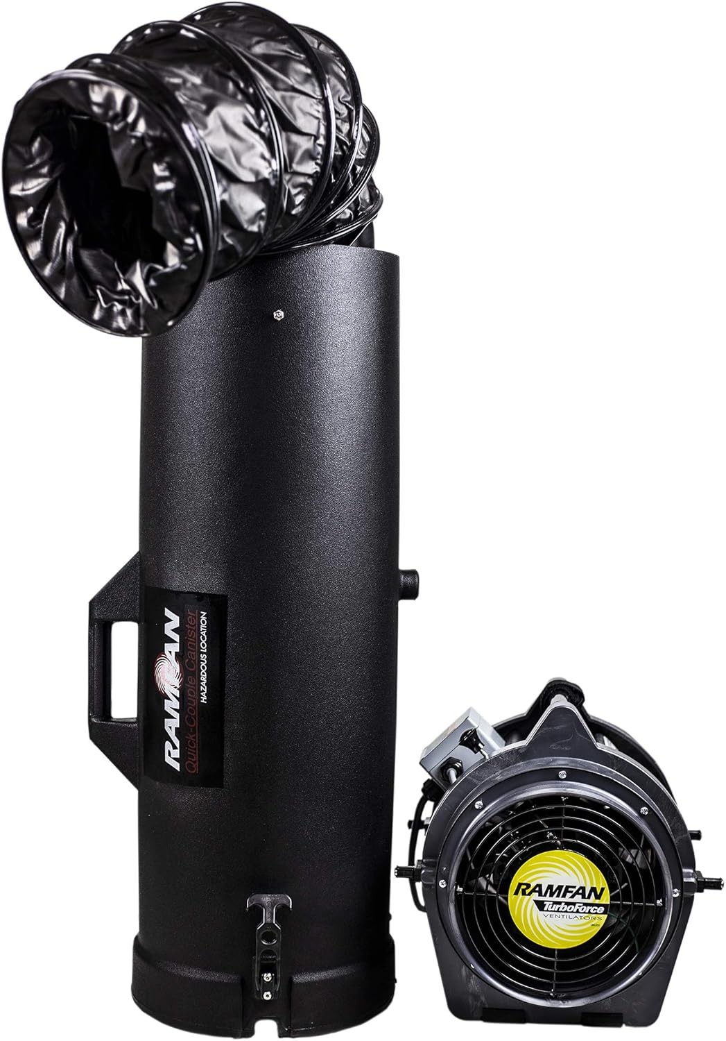 RamFan UB20XX Confined Space 120V Blower Duct/Canister - 25ft - Amazon.com