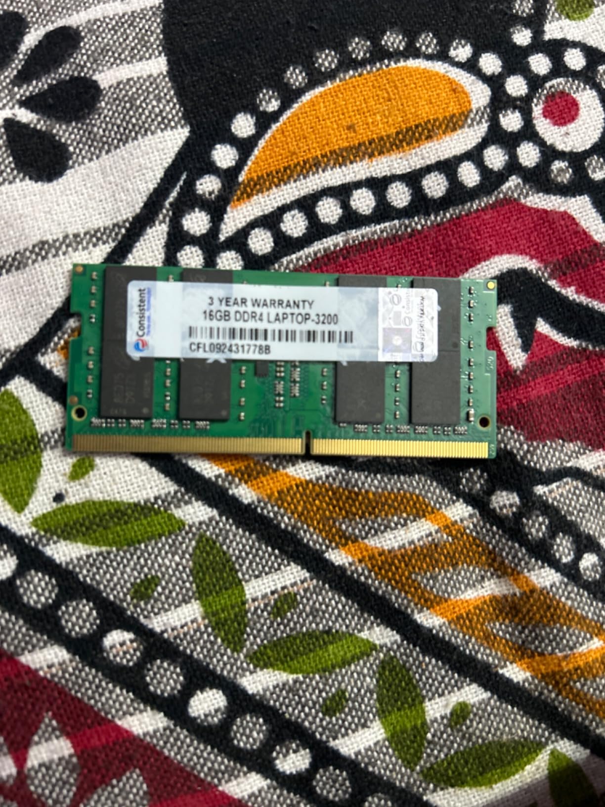 Amazon.in: Buy Consistent 16GB DDR4 Laptop RAM 3200Mhz with Replacement ...