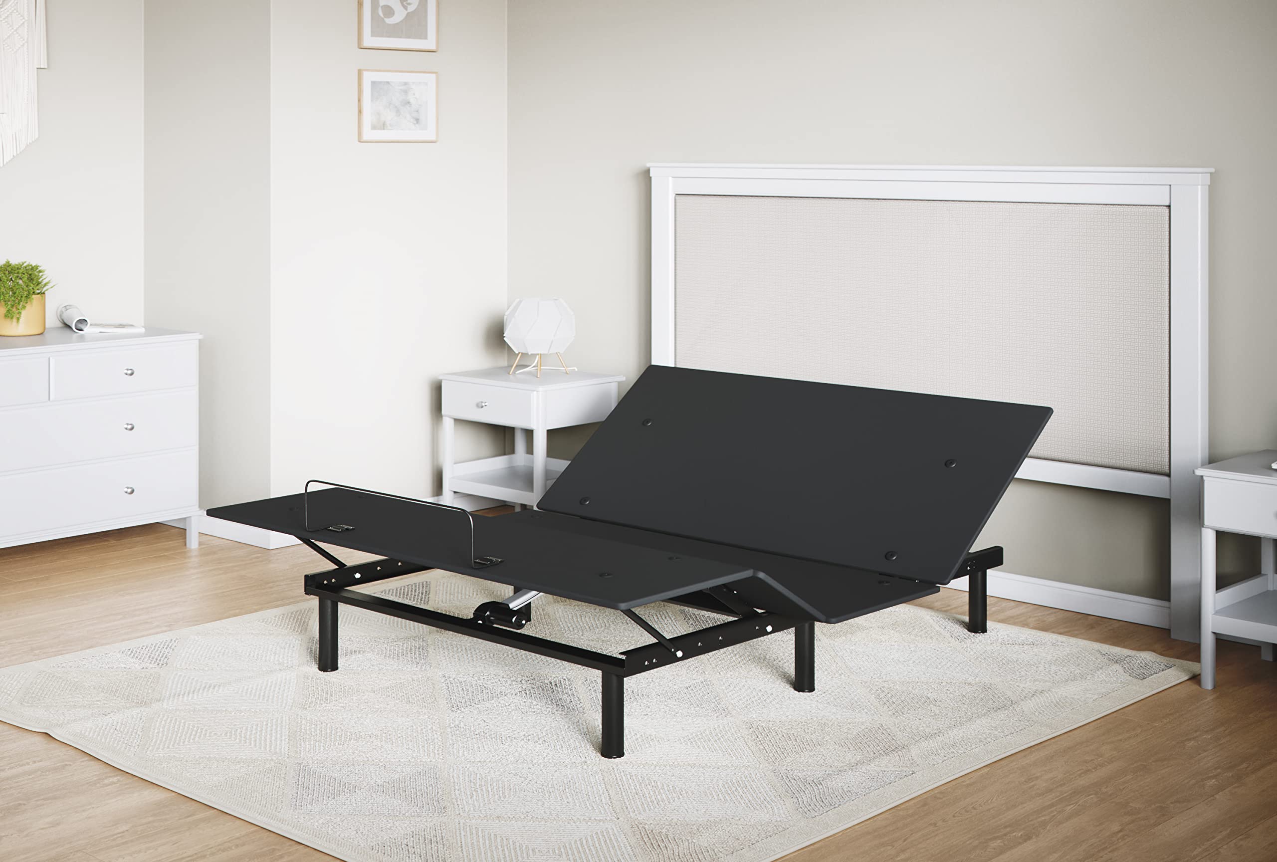 Sven & Son Essential Adjustable Bed Base Frame (Storage Bed Compatible ...