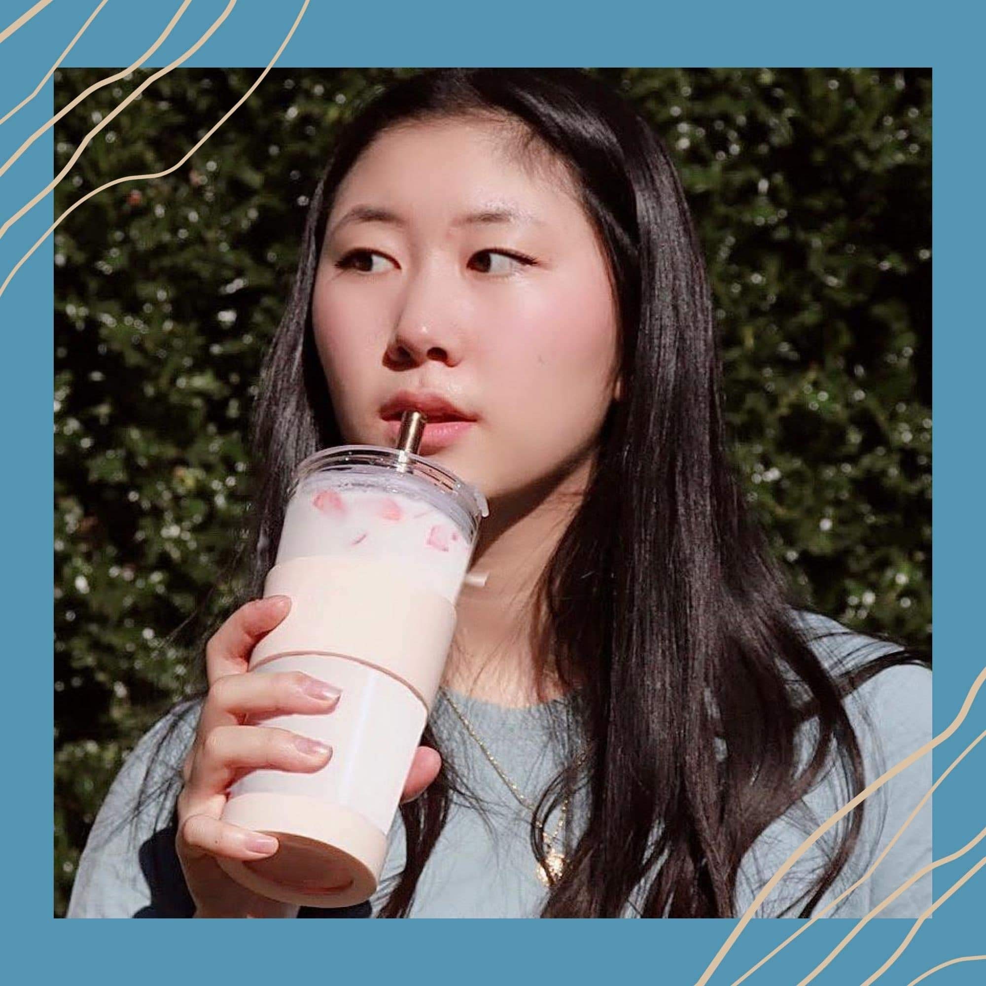 Buy 24 oz Reusable Boba Cup / Smoothie Cup with Straw- Boba Tea Cup ...