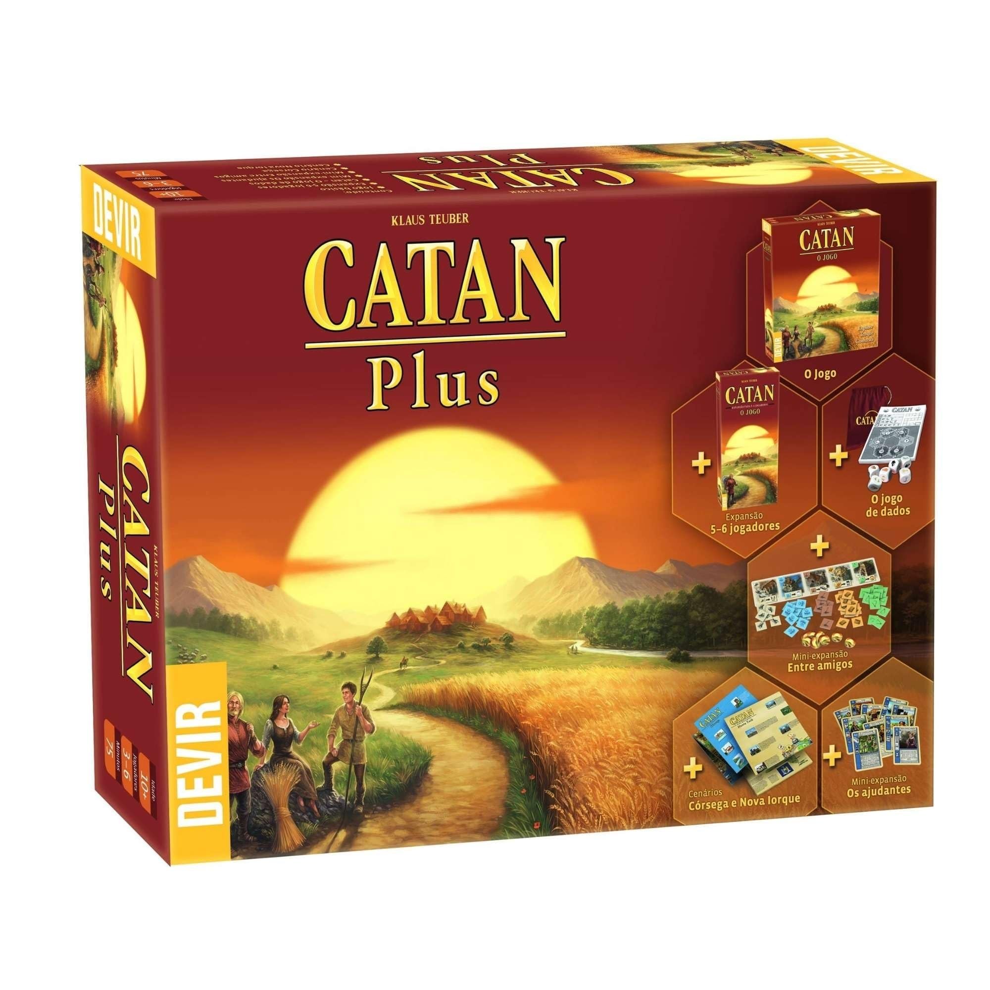 Catan Plus Devir | Amazon.com.br