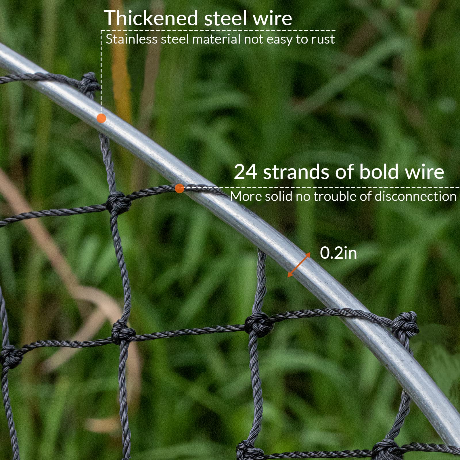 Snapklik.com : Qualyqualy Crab Trap Wire Grid Bottom, Crab Net Kit