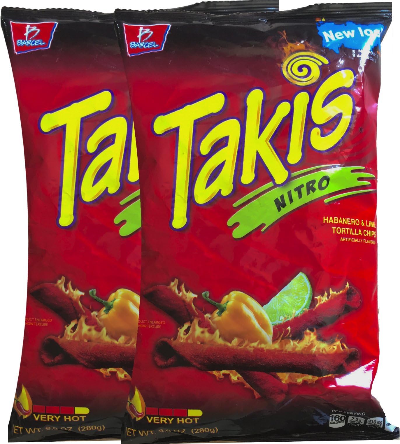 Amazon.com: Takis 18 pc / 1 oz Zombie Multipack, Habanero & Cucumber Flavored Extreme Spicy ...