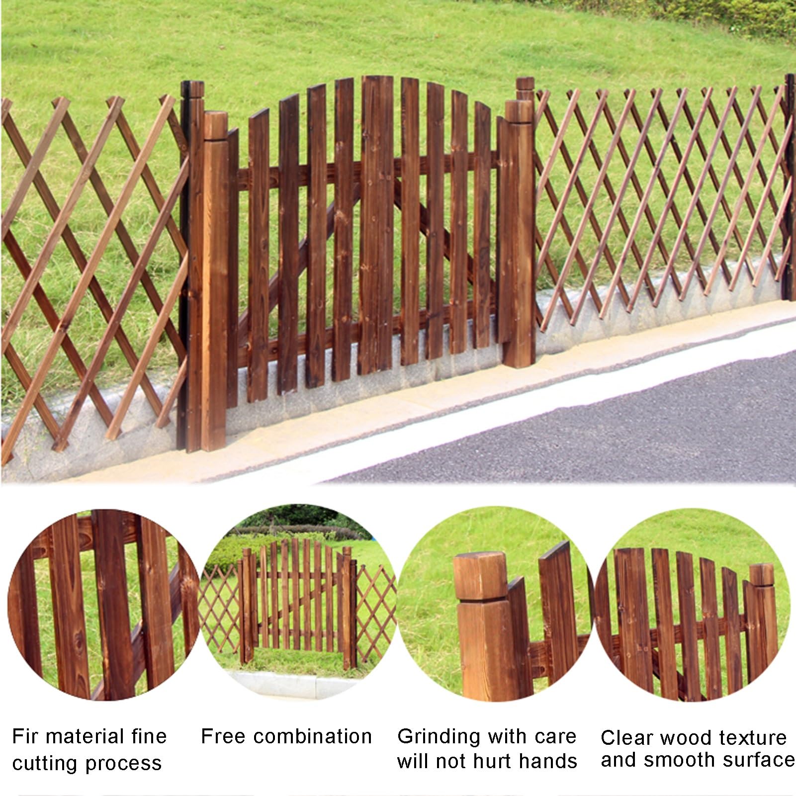 Curved Top Fence And Gate