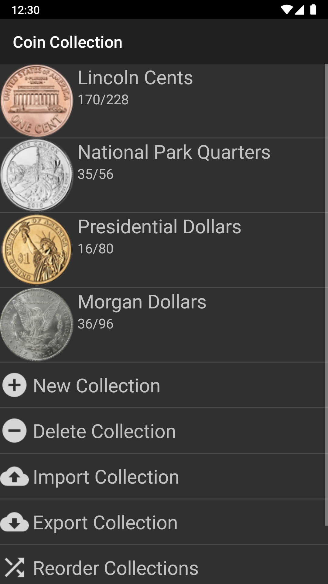 Coin Collection - App on Amazon Appstore
