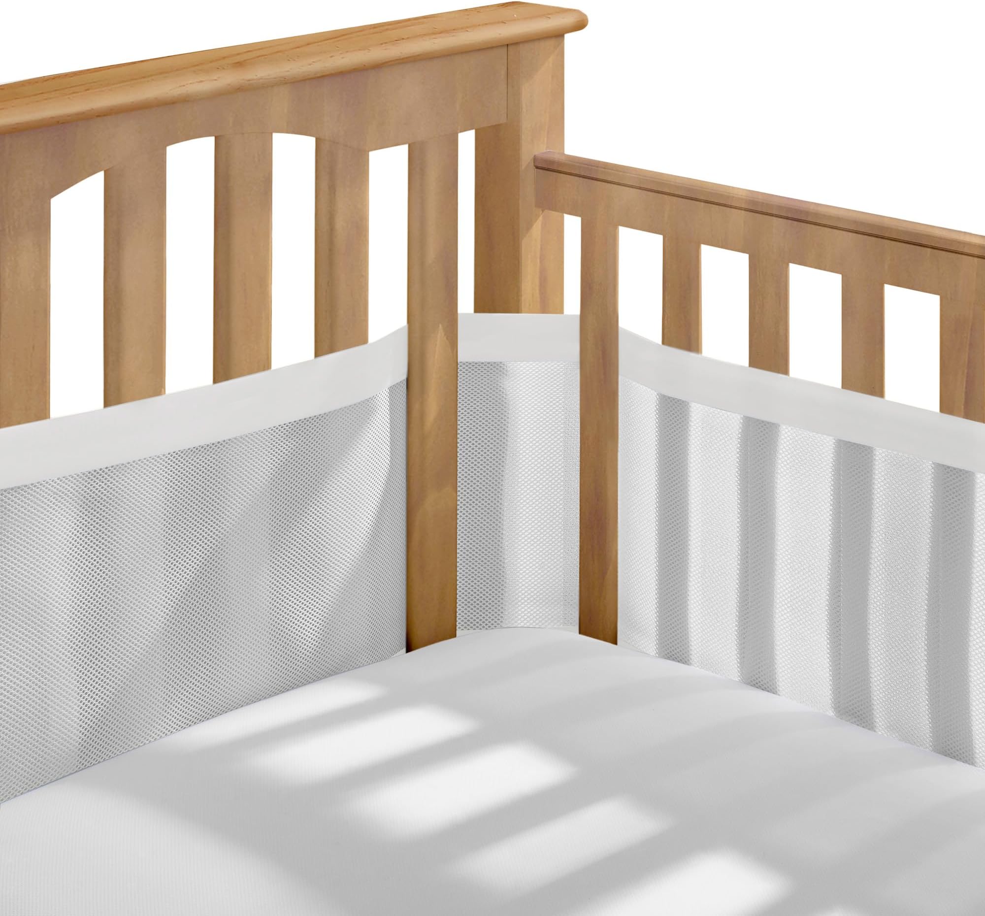 Amazon.com : BreathableBaby Breathable Mesh Liner for Full-Size Cribs ...